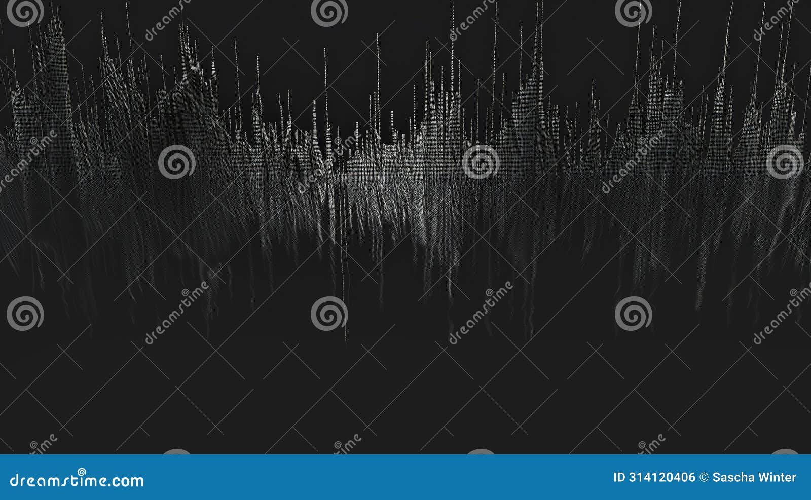Static Symphony: Analog Signal Noise Stock Photo - Image of signal ...