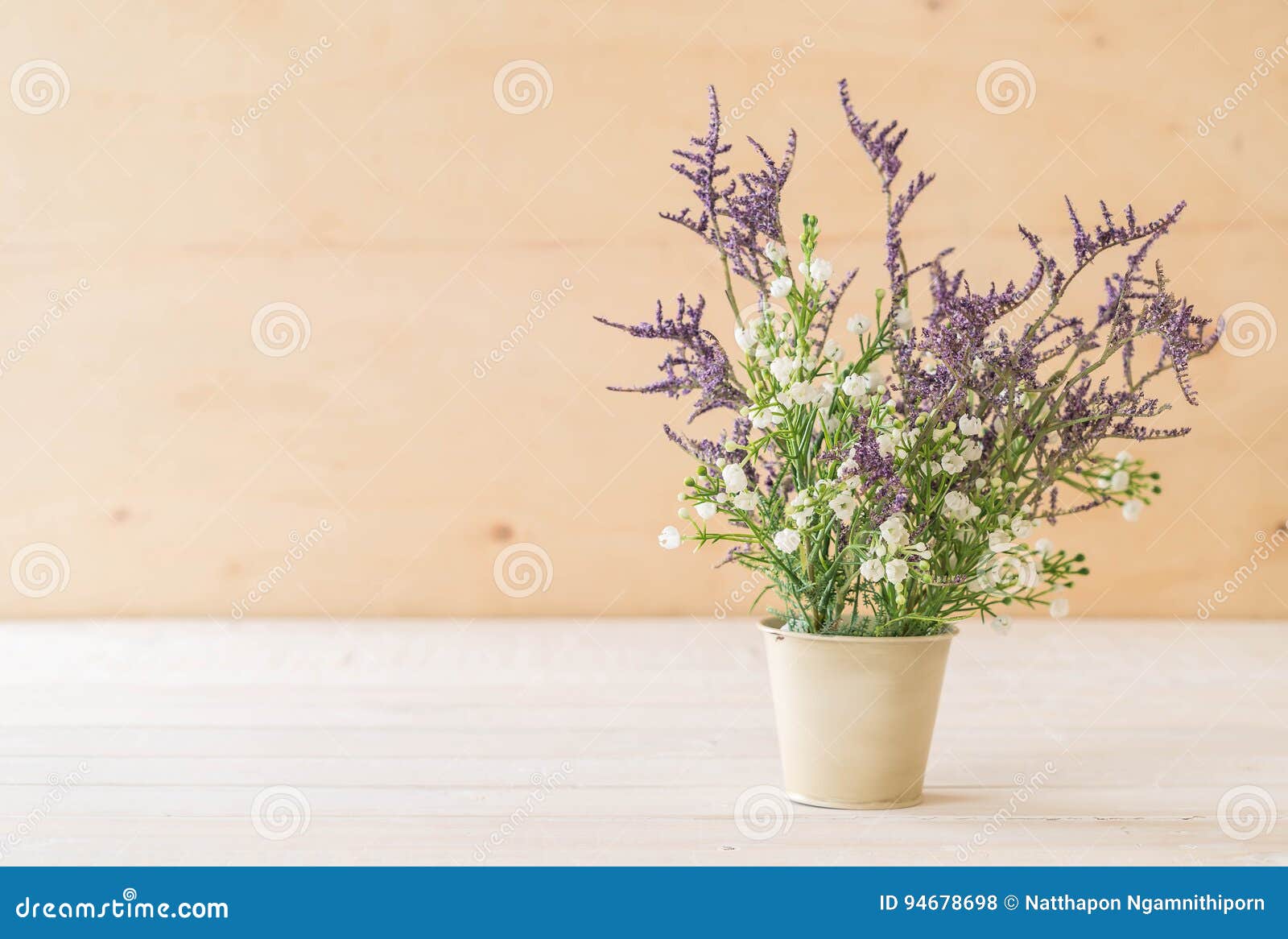 Statice and caspia flowers stock photo. Image of blue - 94678698