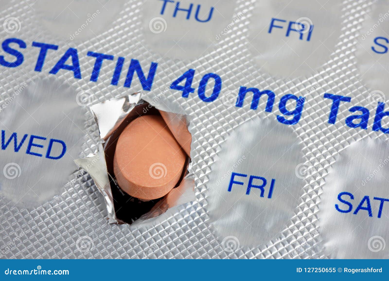 Daily Statin Tablet Dose editorial image. Image of doctor - 127250655