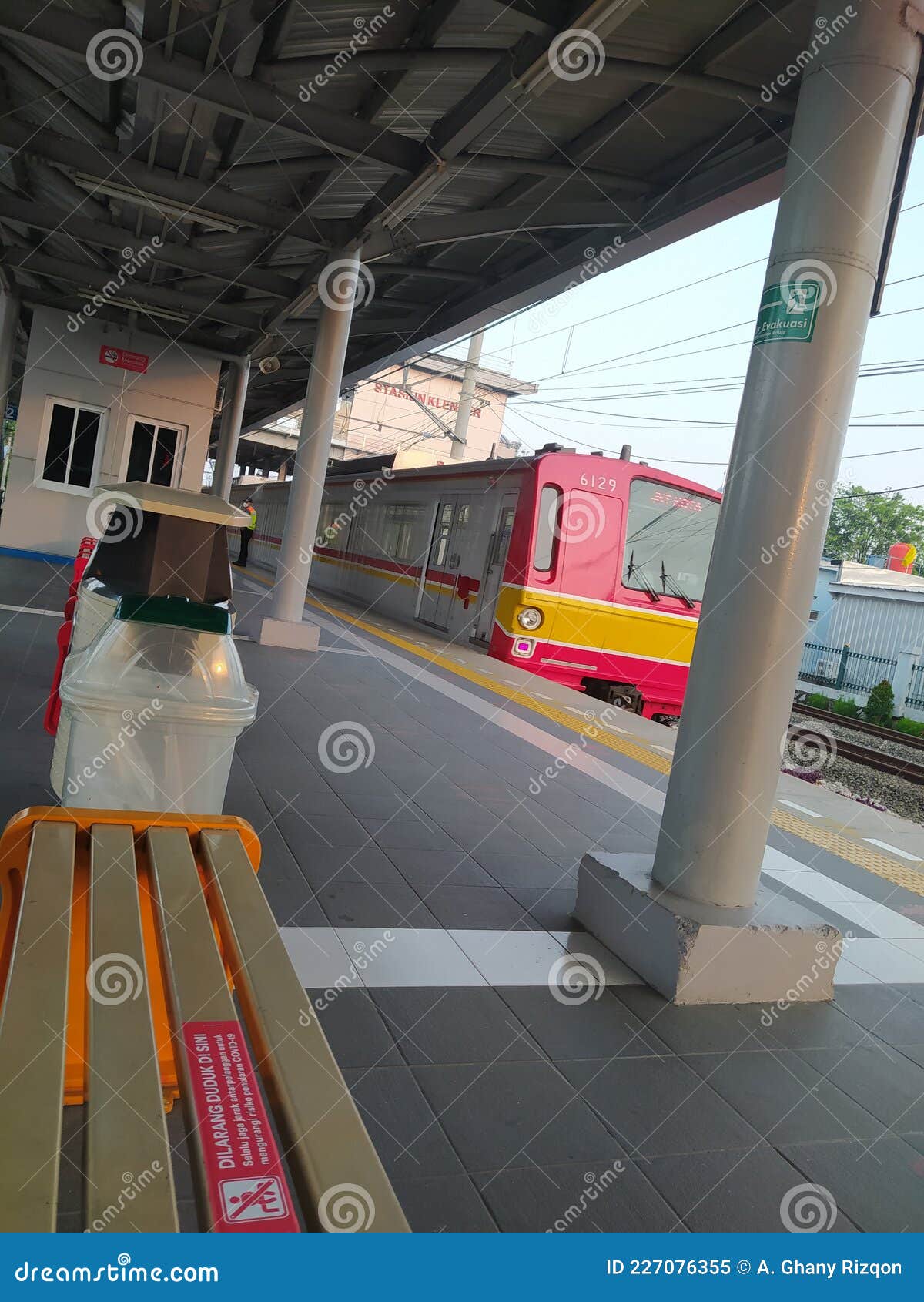 Station Commuter Line at Morning Day Editorial Image - Image of ...
