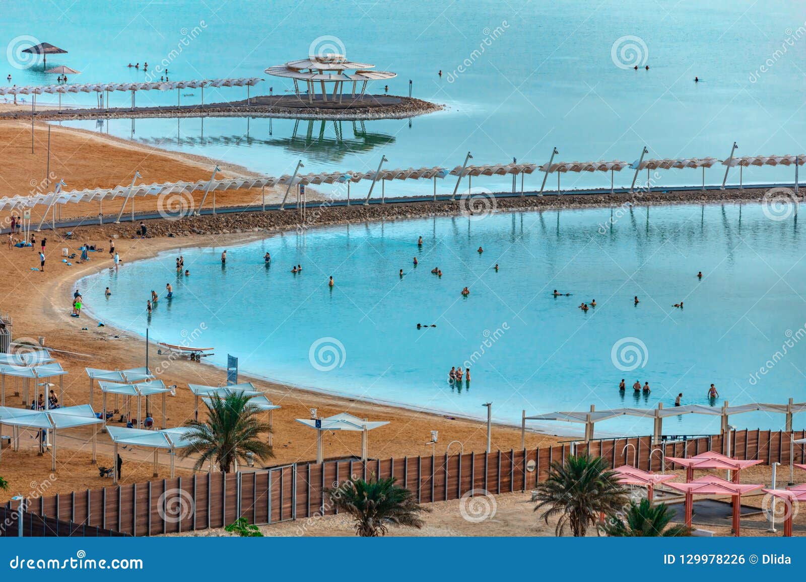 Station De Vacances De Mer Morte D'Ein Bokek Photo éditorial - Image du sécher, israel: 129978226