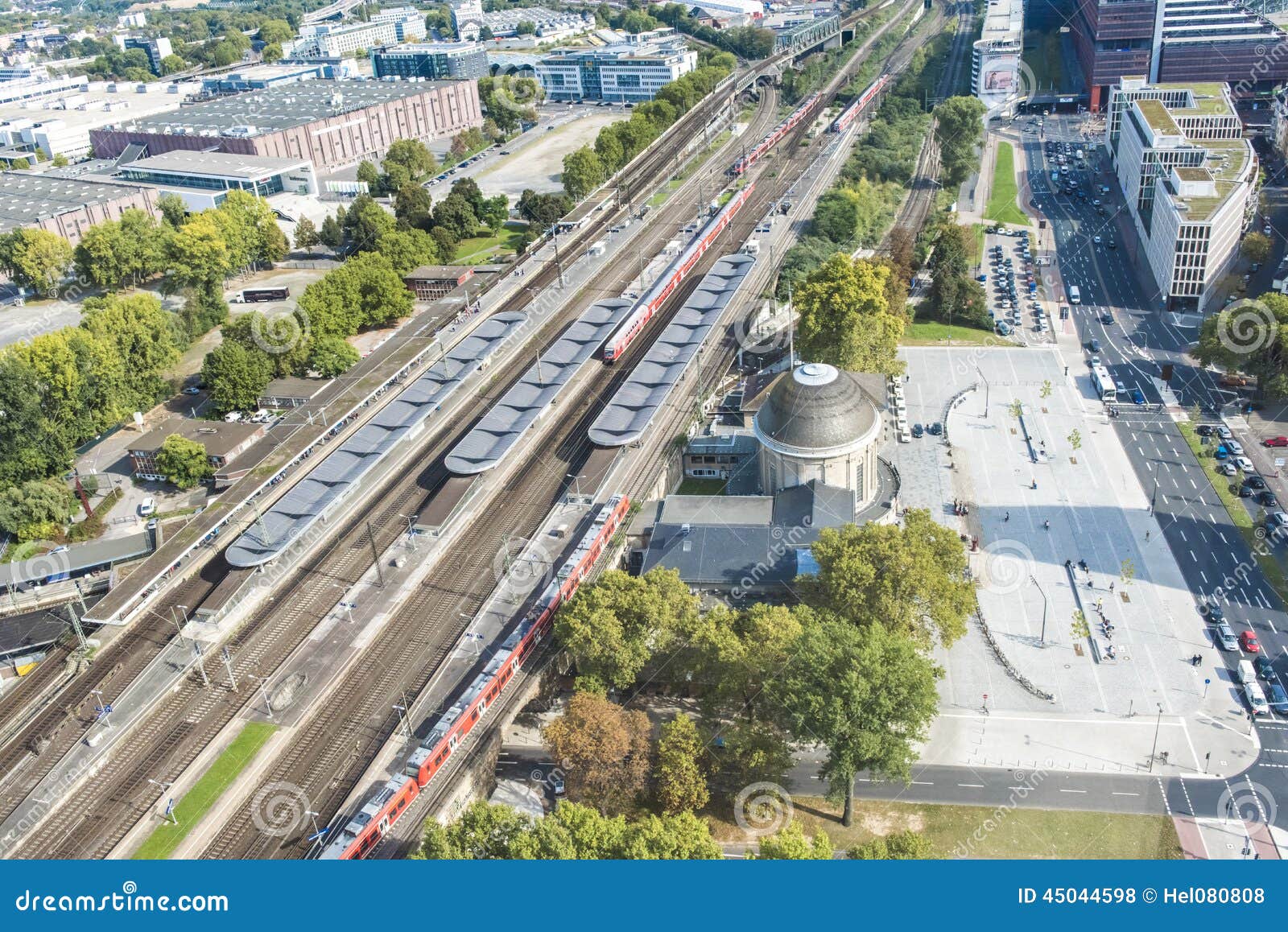 Station Deutz, Cologne, Germany Editorial Stock Photo - Image of ...