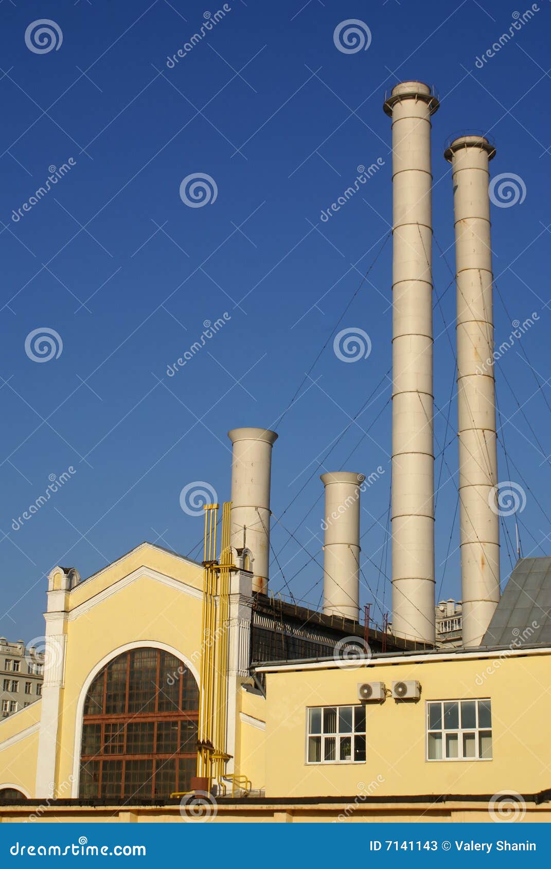Station with pipe stock image. Image of industry, cylinder - 7141143
