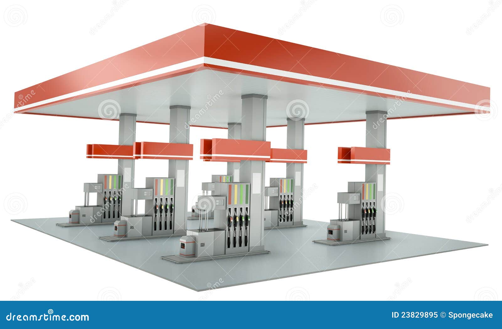 Station service illustration stock. Illustration du lumière - 23829895