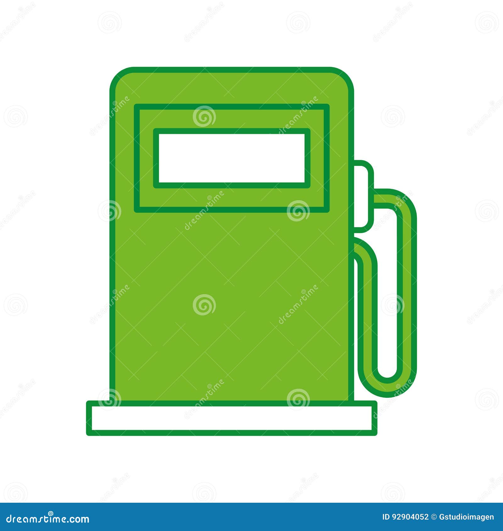 Station service pump icon stock vector. Illustration of diesel - 92904052