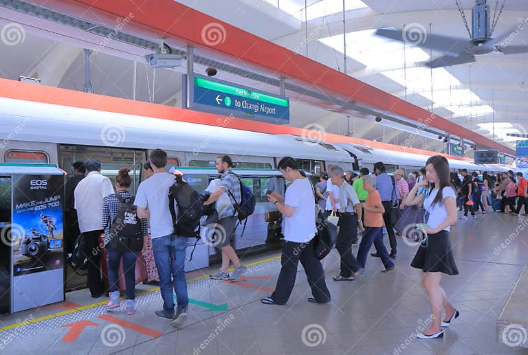 Station Singapour de MRT image stock éditorial. Image of asiatique ...