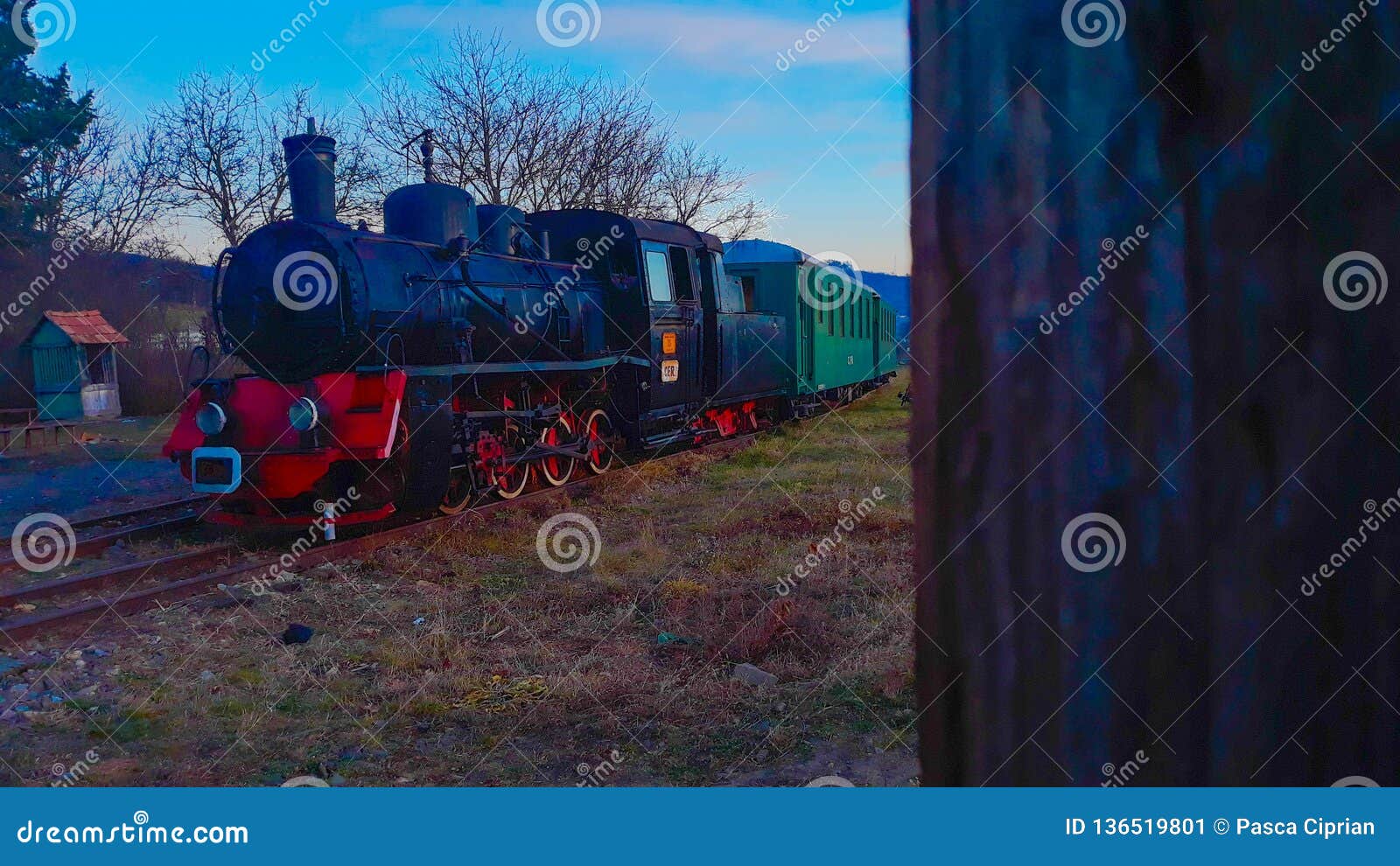 The station of train stock image. Image of road, macro - 136519801