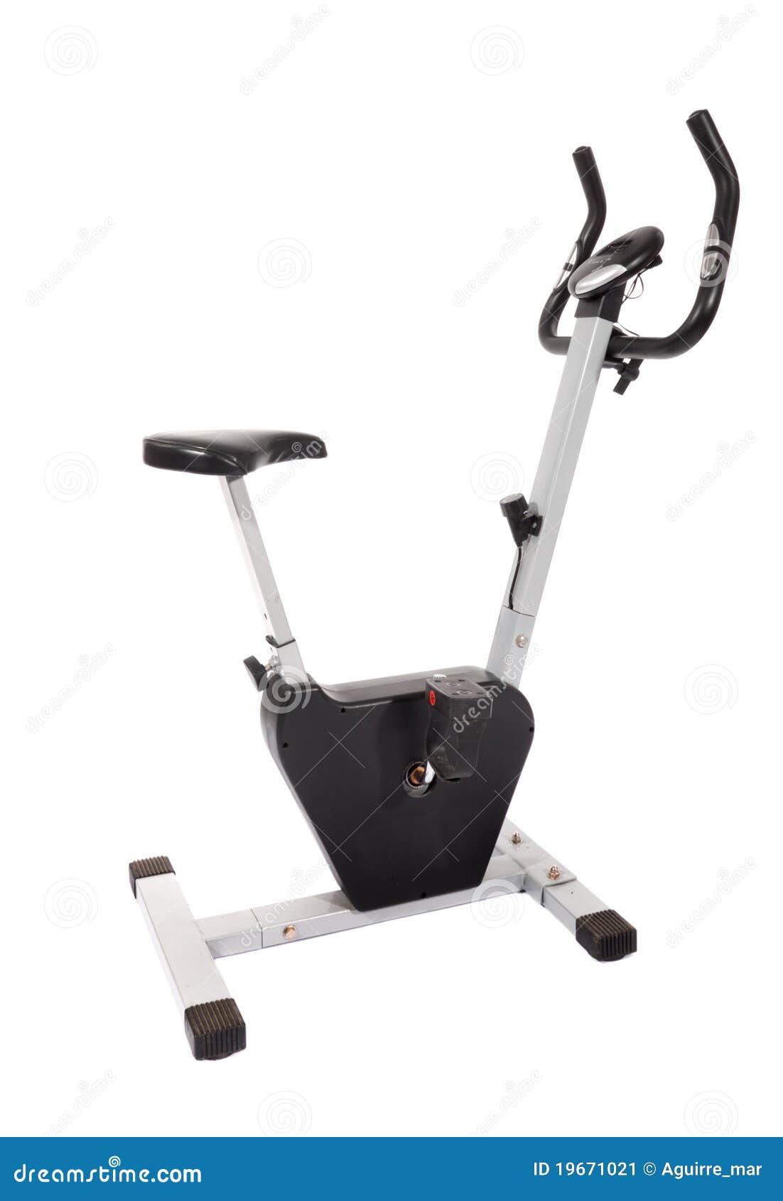 Stationary Bike, Gym Machine Stock Image - Image of bicycle, muscular ...