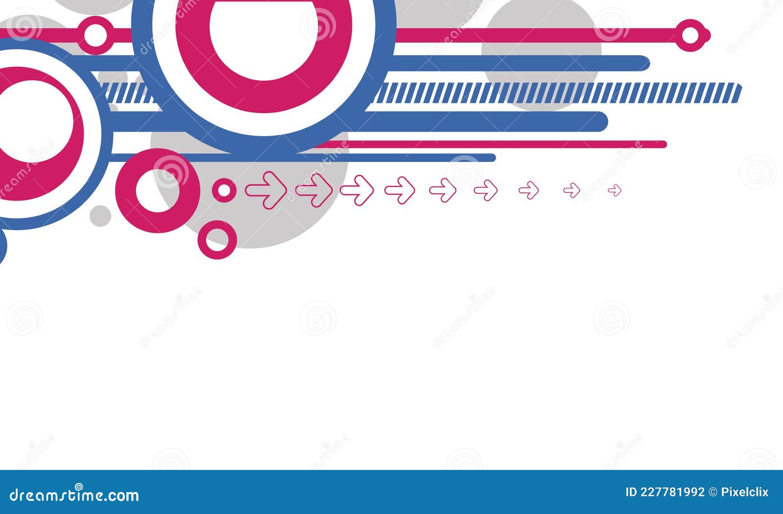 Stationary Card Design Corner Template Stock Illustration ...