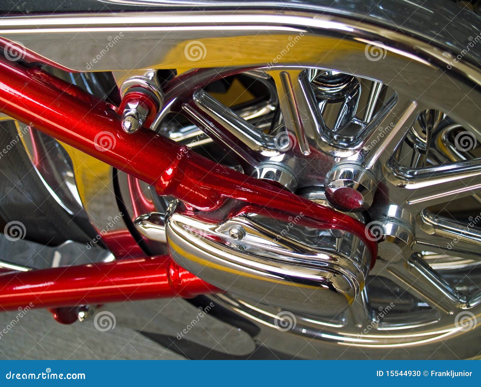 Stationary Motorcycle Details Stock Photo - Image of closeup, handle ...