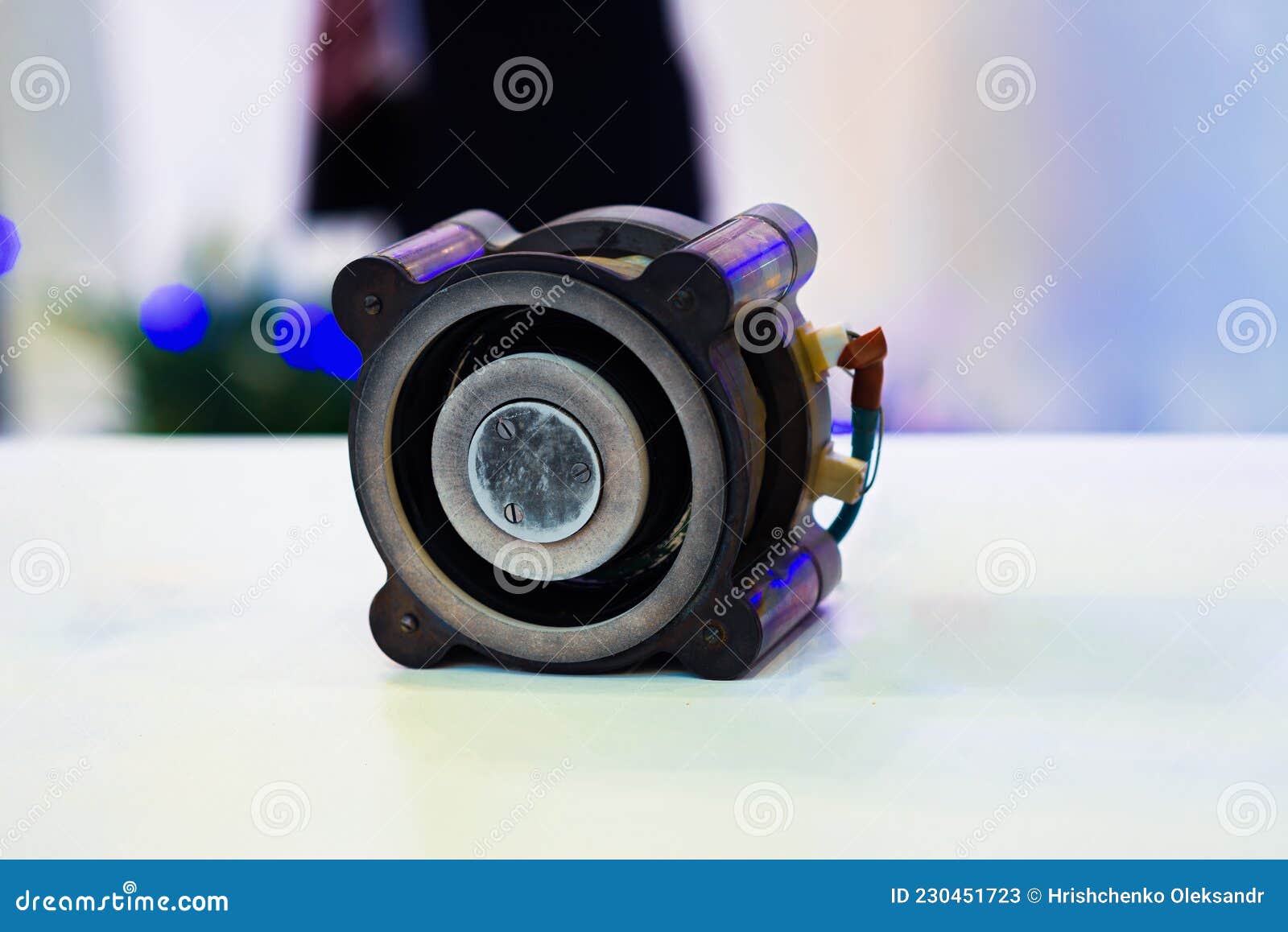 Stationary Plasma Engine. the Operation of the Engine is Based on the ...