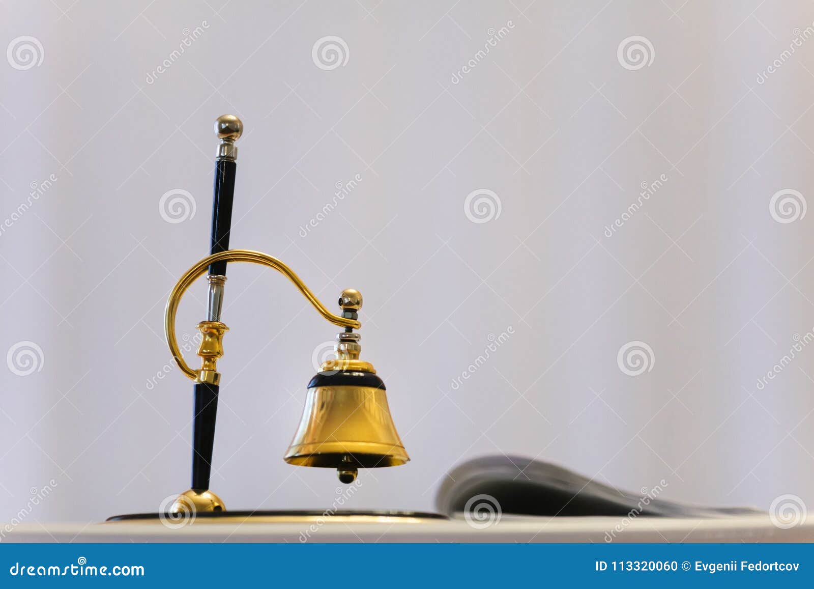 Stationery accessory bell stock photo. Image of accessory - 113320060