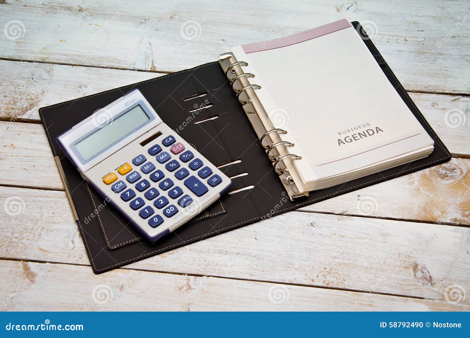 Stationery stock photo. Image of pencil, stationery, calculator - 58792490