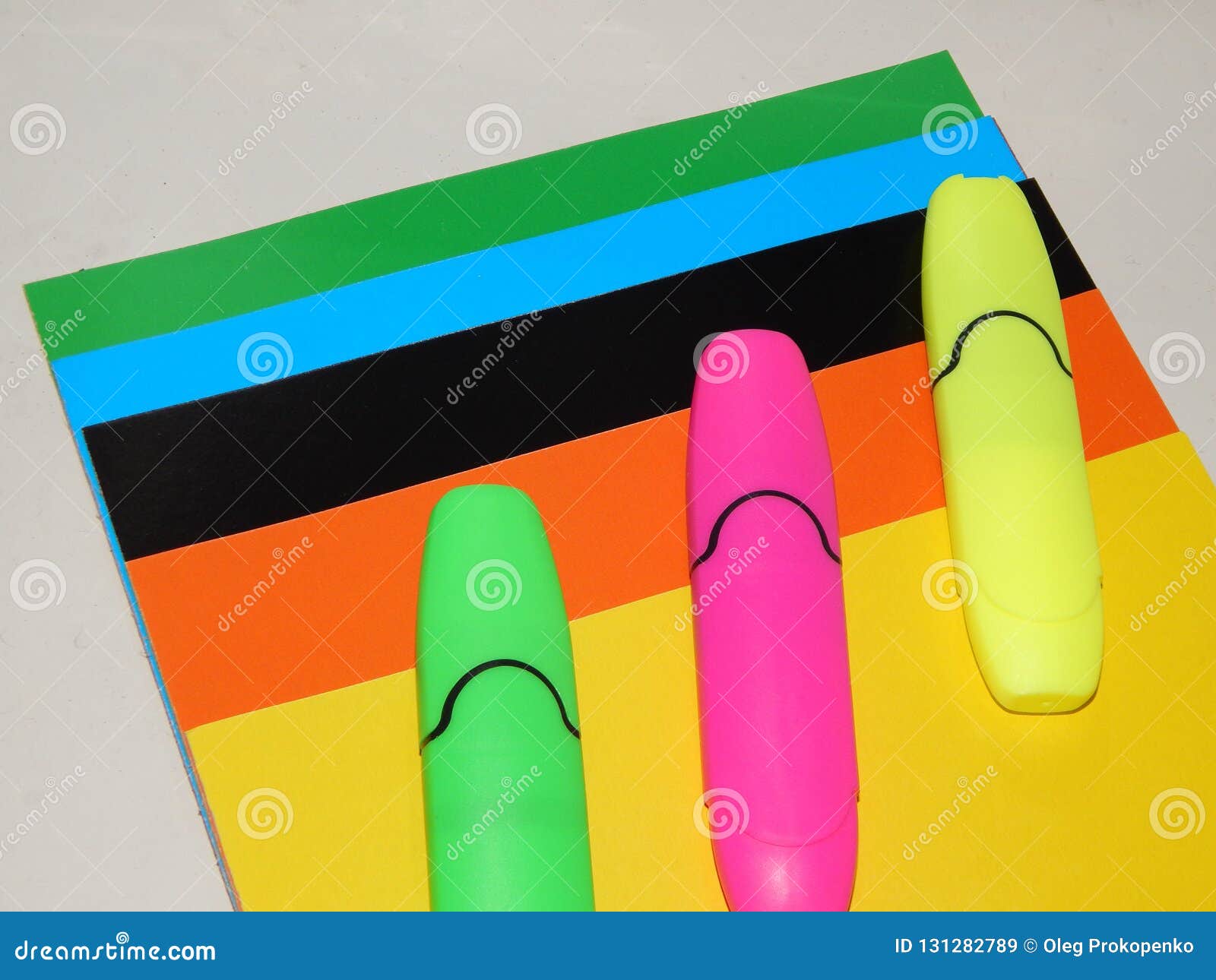 Stationery for drawing stock image. Image of pencil - 131282789