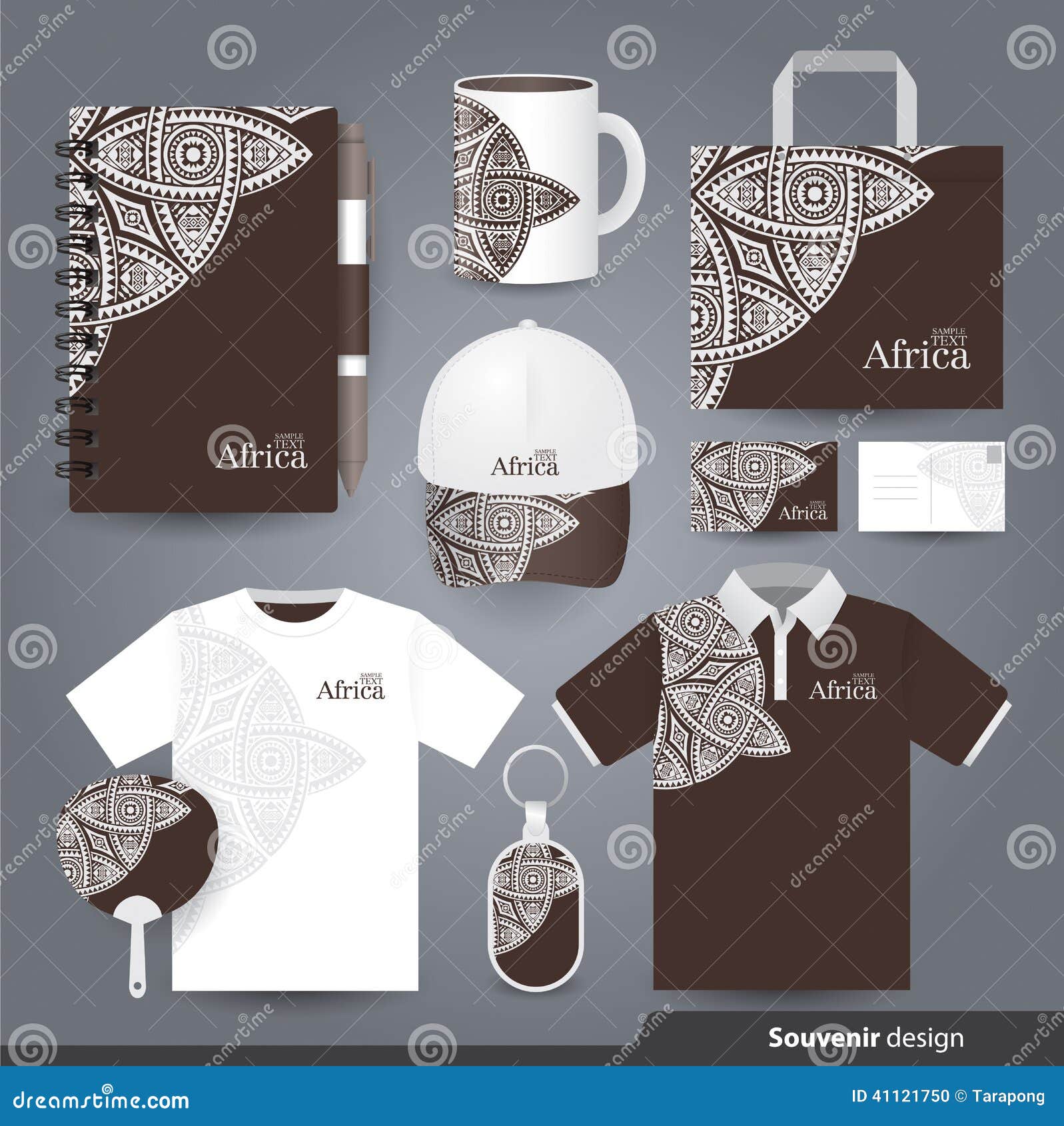 Design A Gift Card With A Frame For Text And Denomination. Vector ...