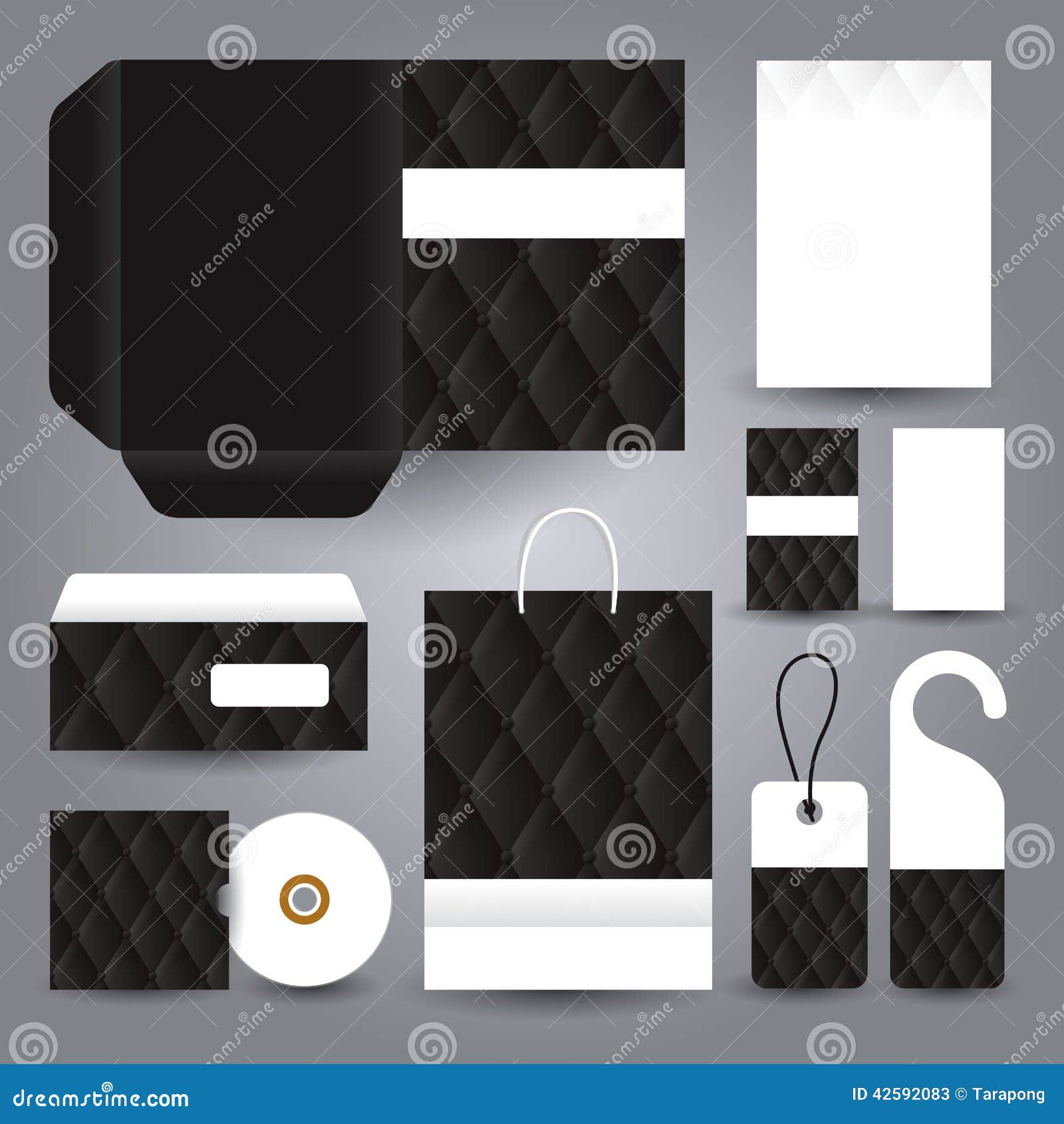 Stationery Set Design / Stationery Set Template. Stock Vector ...