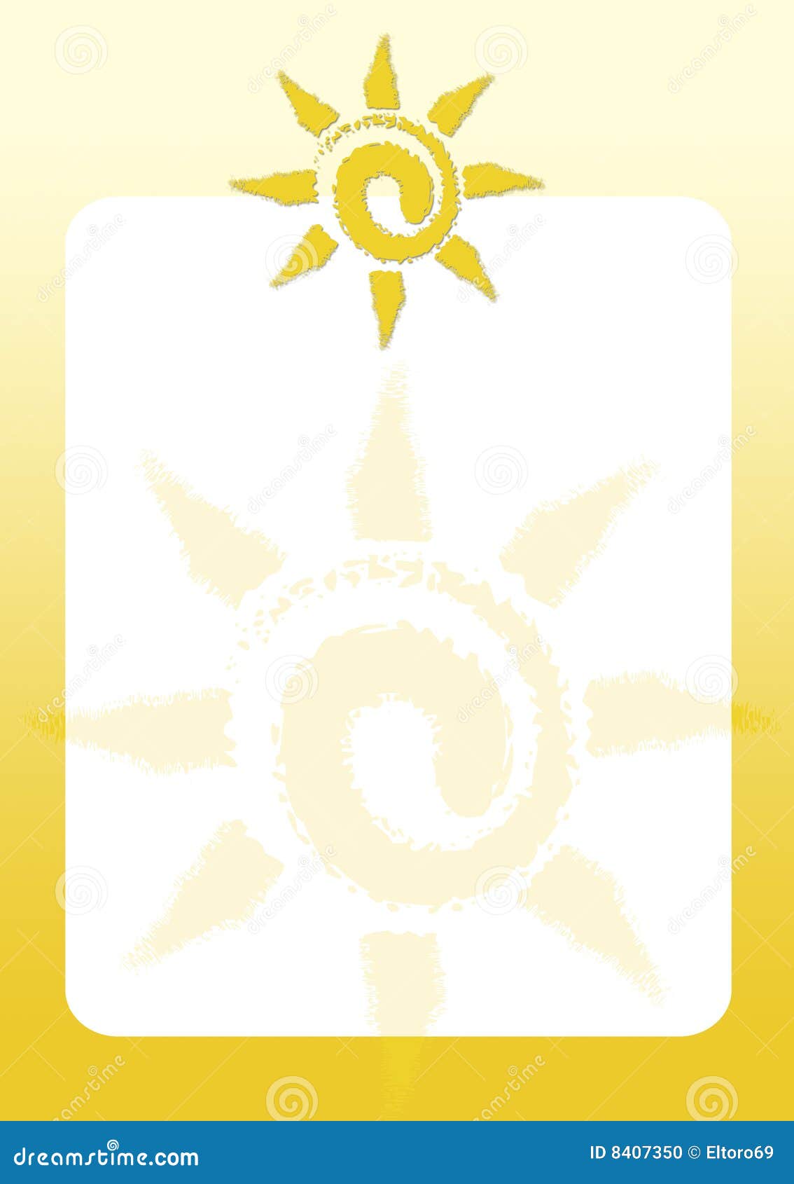 STATIONERY: SUN DESIGN stock illustration. Illustration of marketing ...