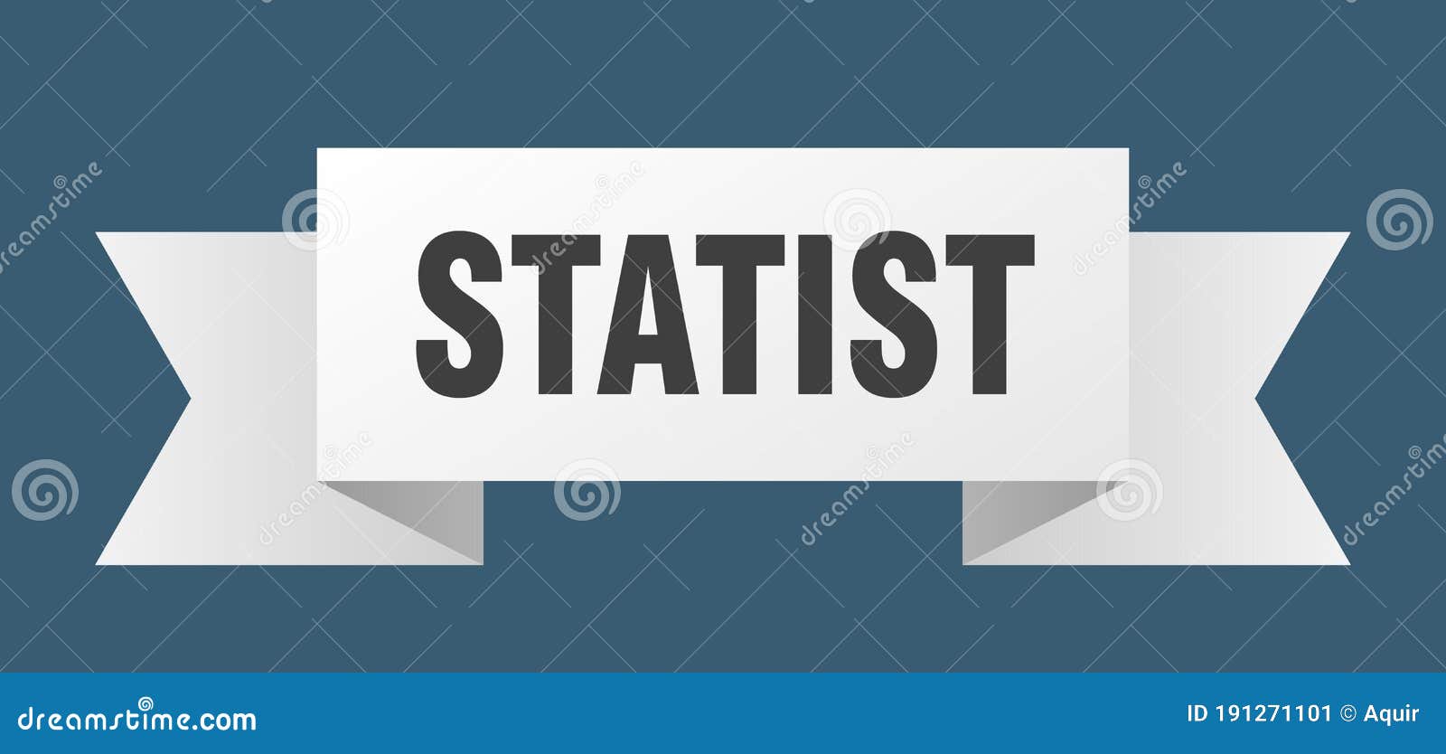 Statist ribbon. stock vector. Illustration of vector - 191271101