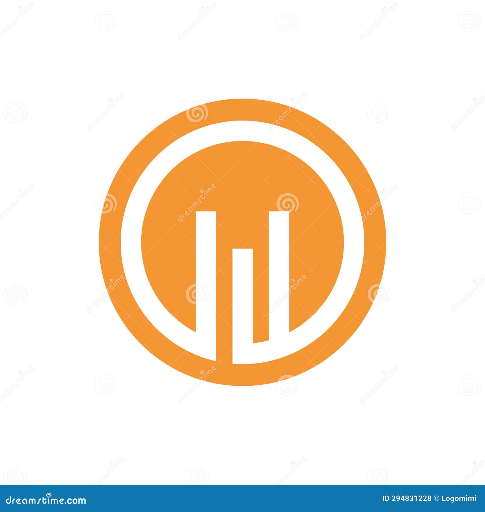 Statistic Bar Logo Icon, Business Consulting Concept - Vector Stock ...