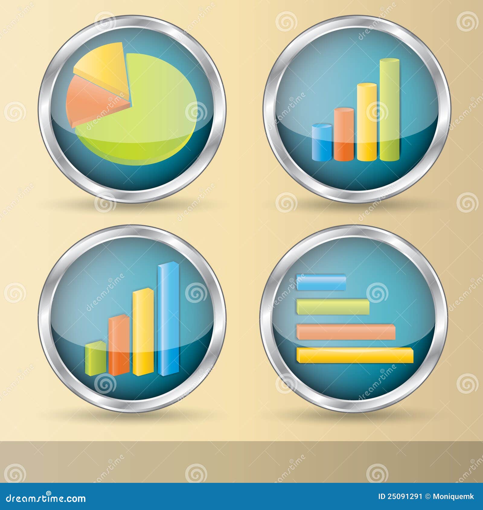 Statistic vector elements stock vector. Illustration of calculation ...