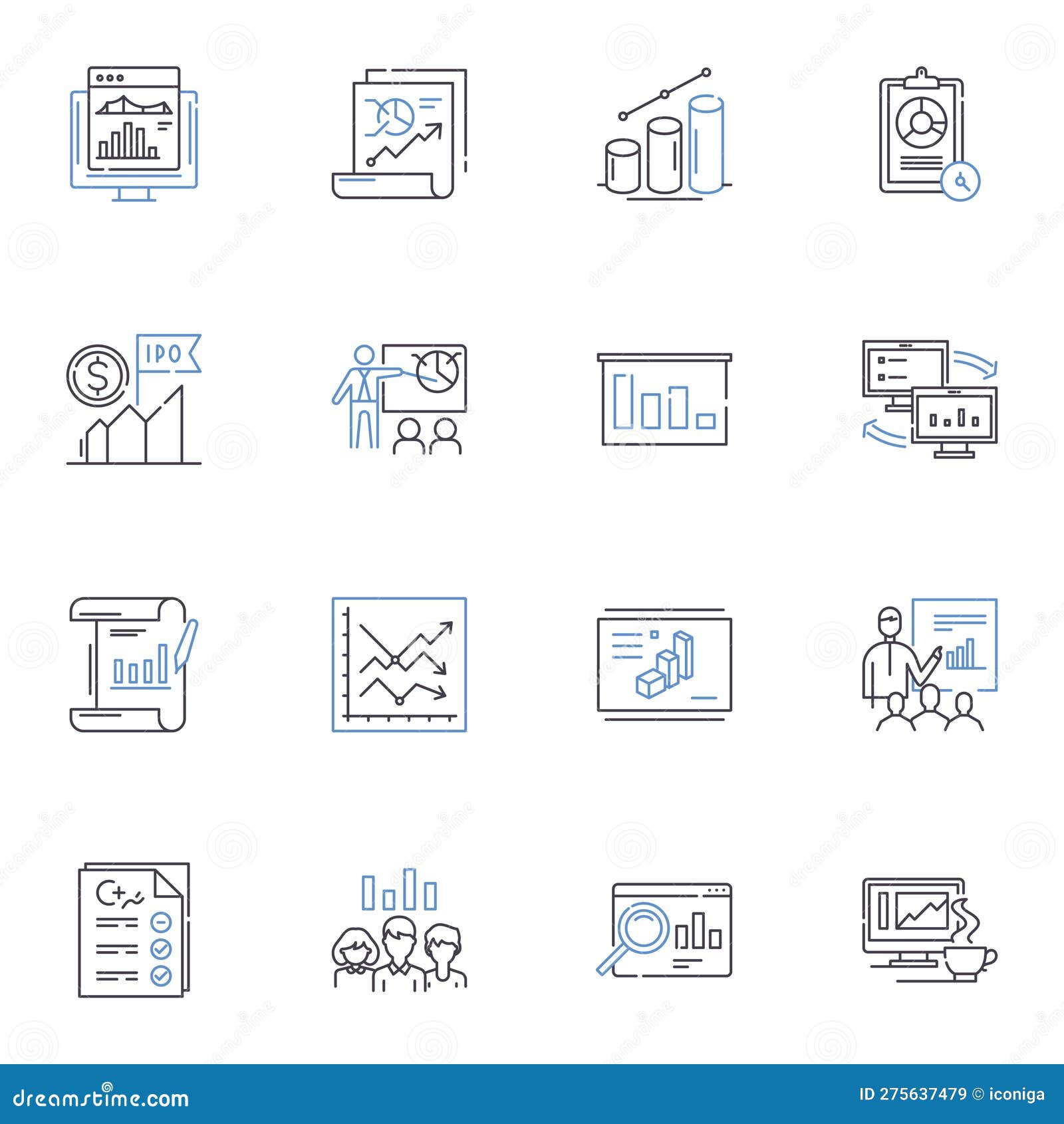 Statistical Analysis Line Icons Collection. Probability, Data, Analysis ... Statistical Analysis Line Icons Collection. Probability, Data, Analysis ...