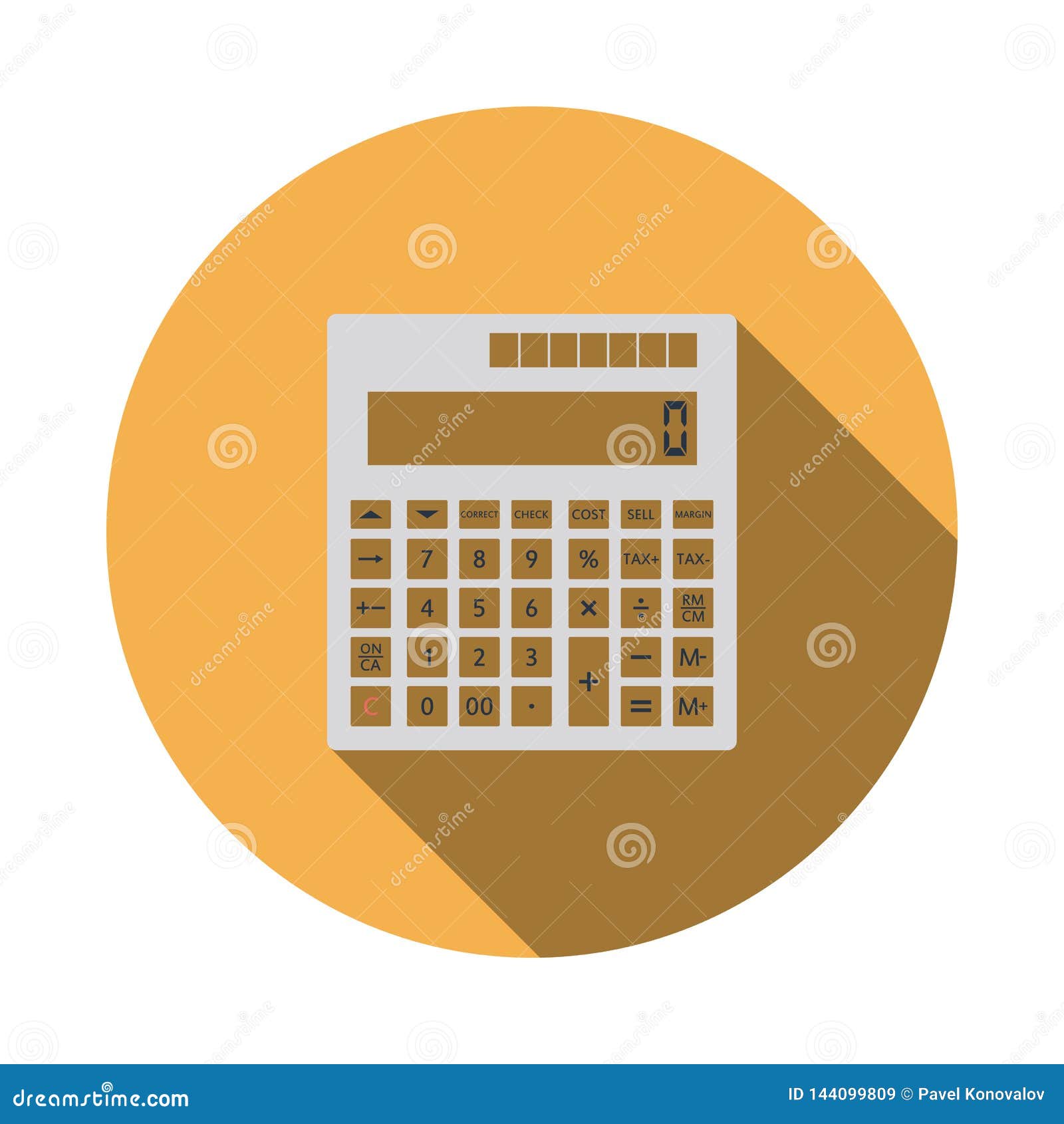 Statistical Calculator Icon Stock Vector - Illustration of graphic ...