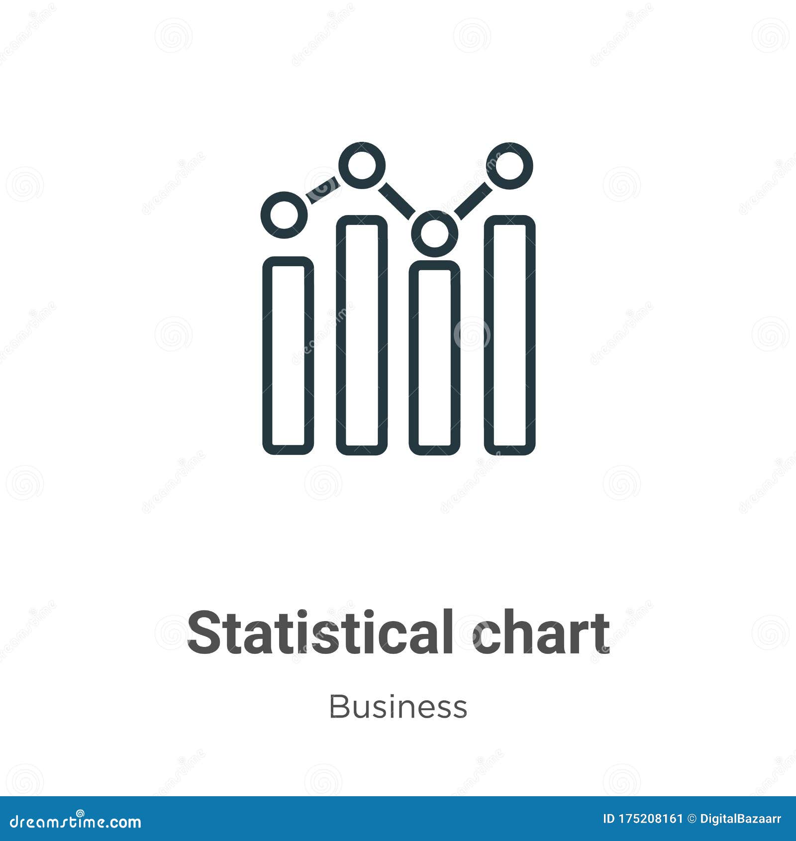 Statistical Chart Outline Vector Icon. Thin Line Black Statistical ... Statistical Chart Outline Vector Icon. Thin Line Black Statistical ...
