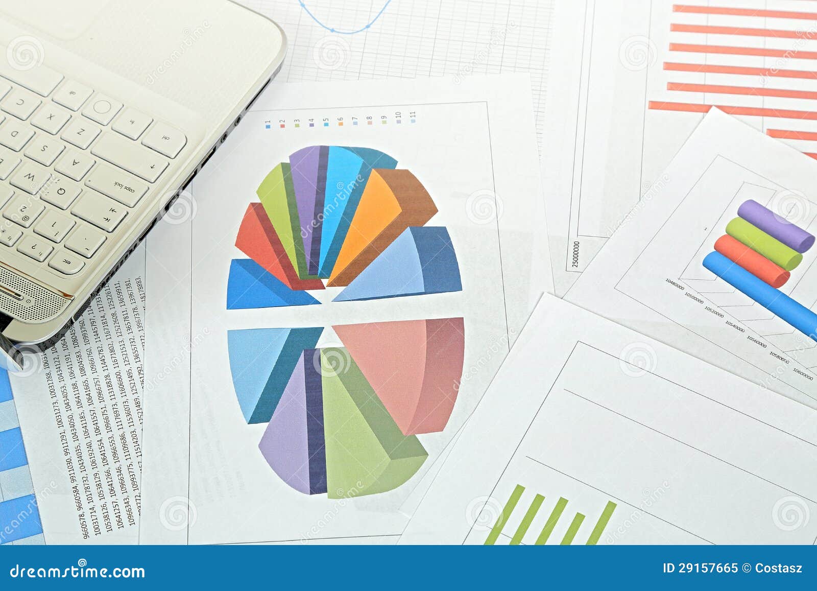 Statistics stock image. Image of laptop, abstract, lines - 29157665