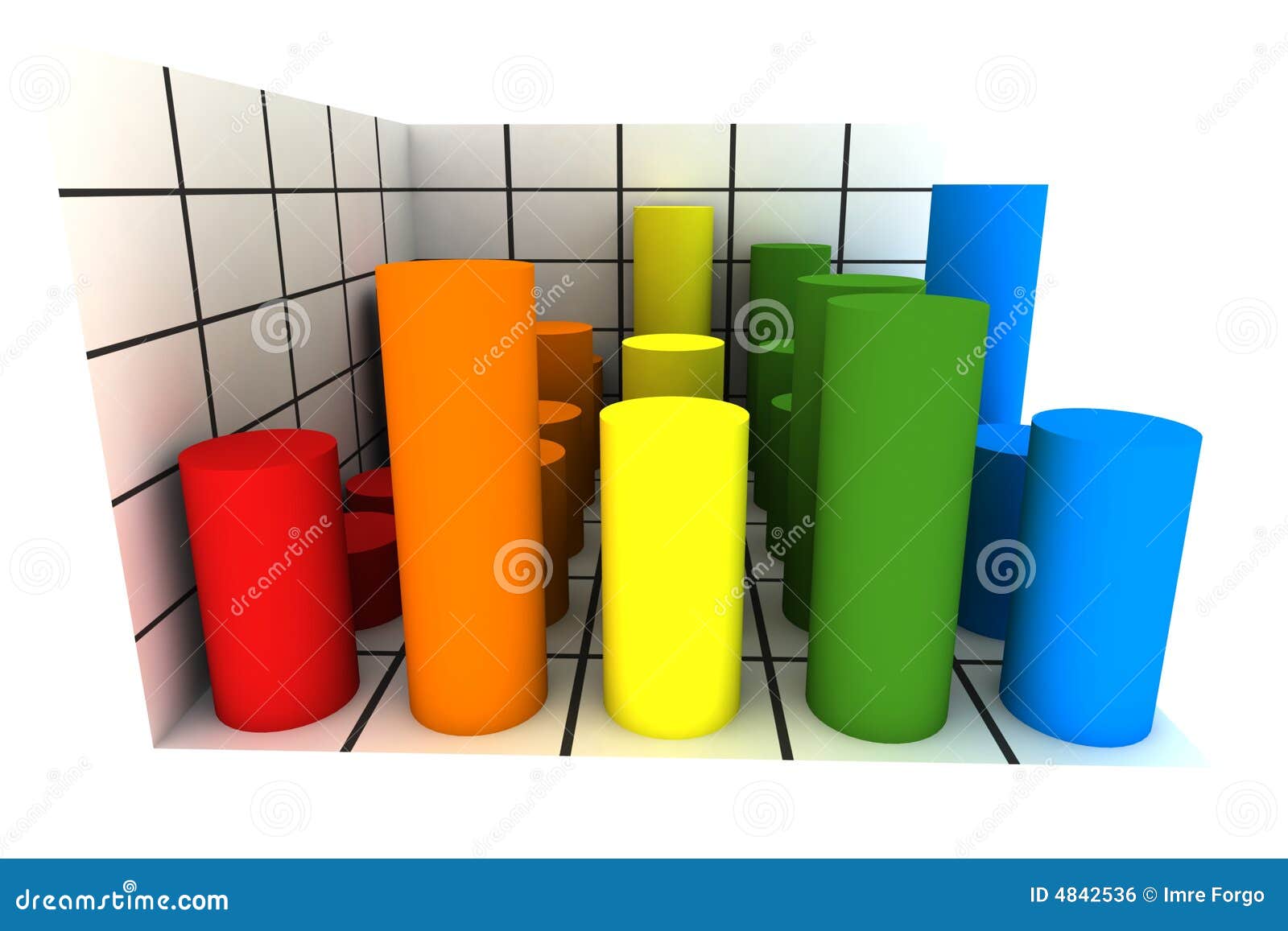 Statistics stock illustration. Illustration of multicolor - 4842536