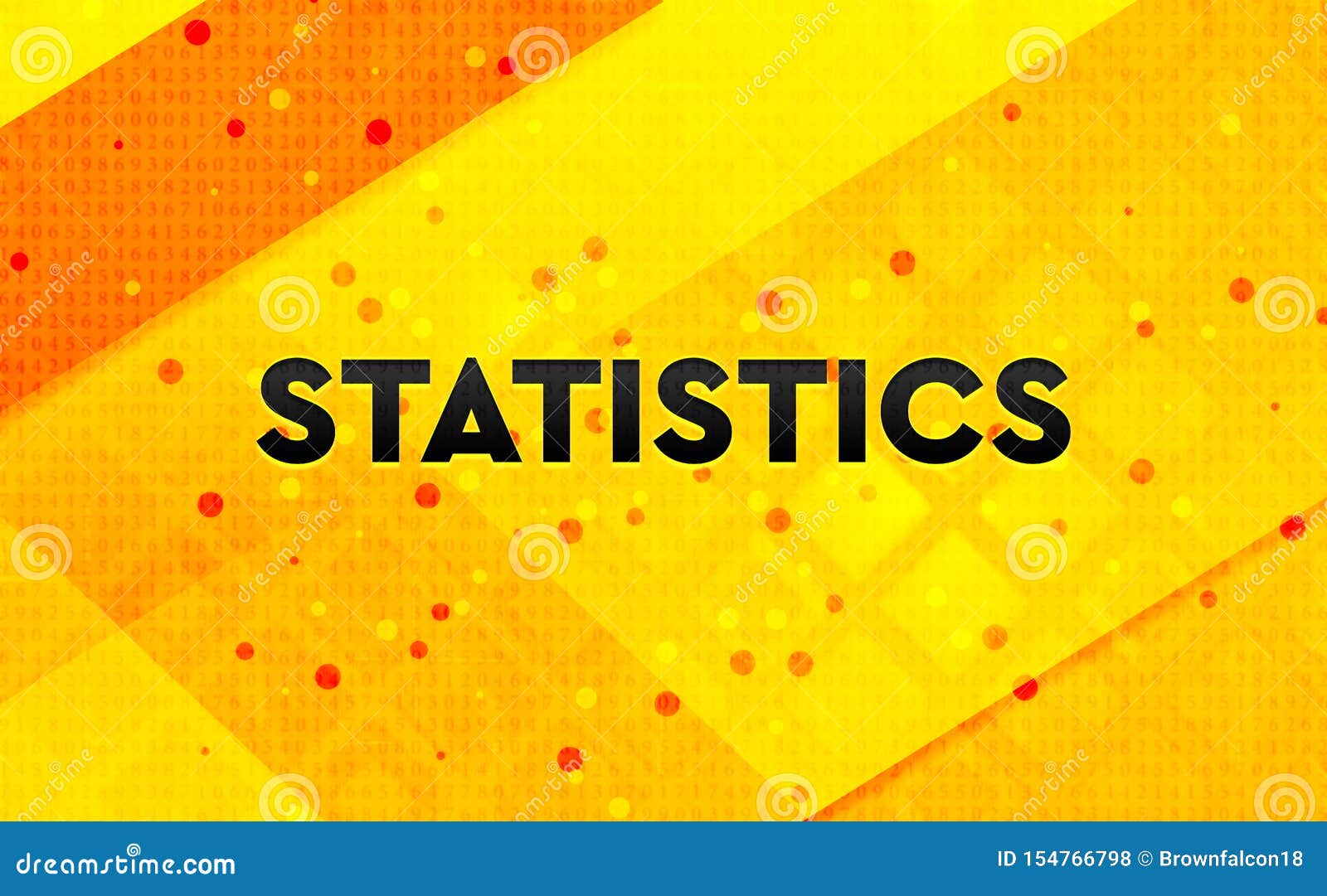 Statistics Abstract Digital Banner Yellow Background Stock Photo ... Statistics Abstract Digital Banner Yellow Background Stock Photo ...