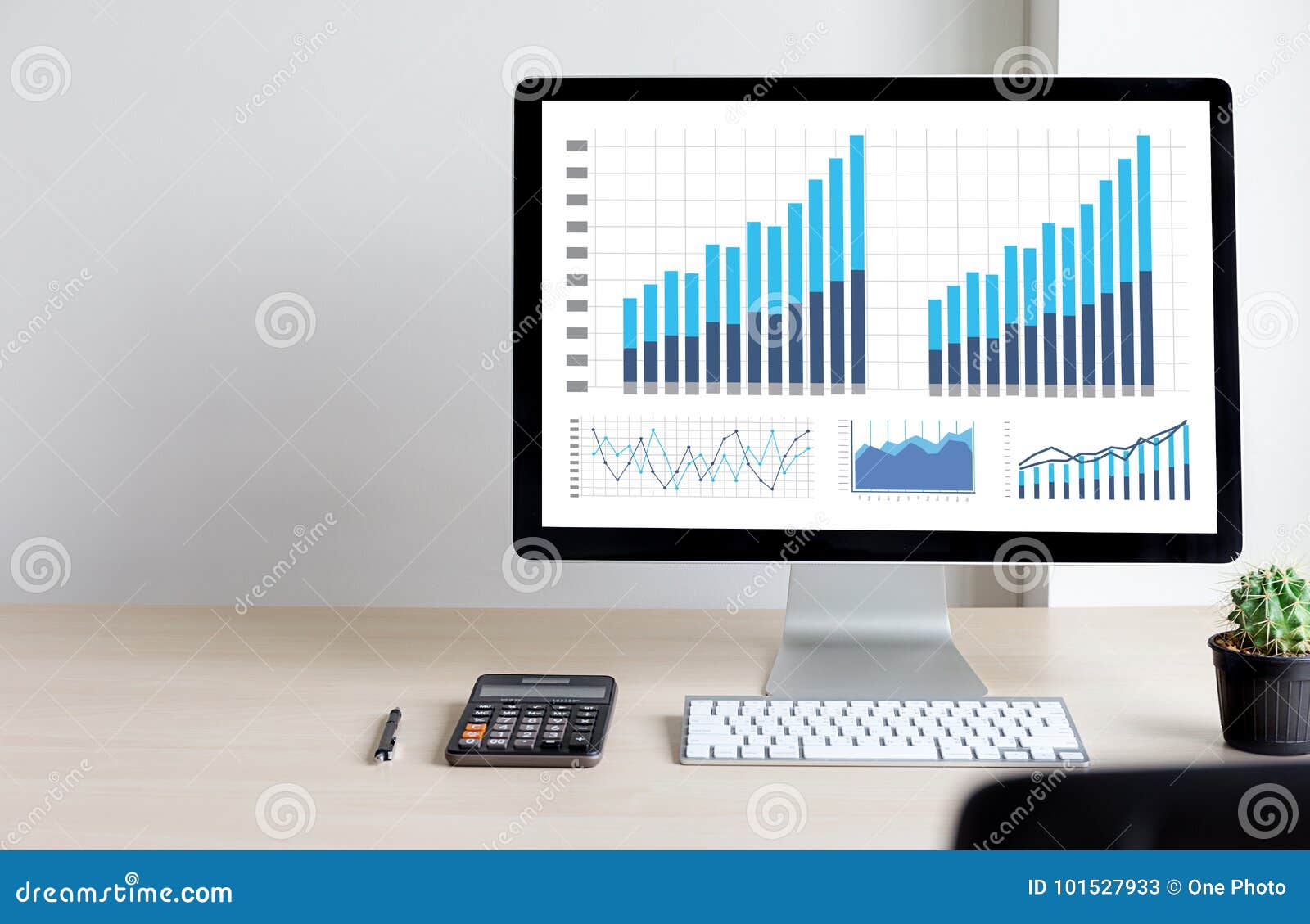 Statistics Analysis Business Data Diagram Growth Increase Market Stock