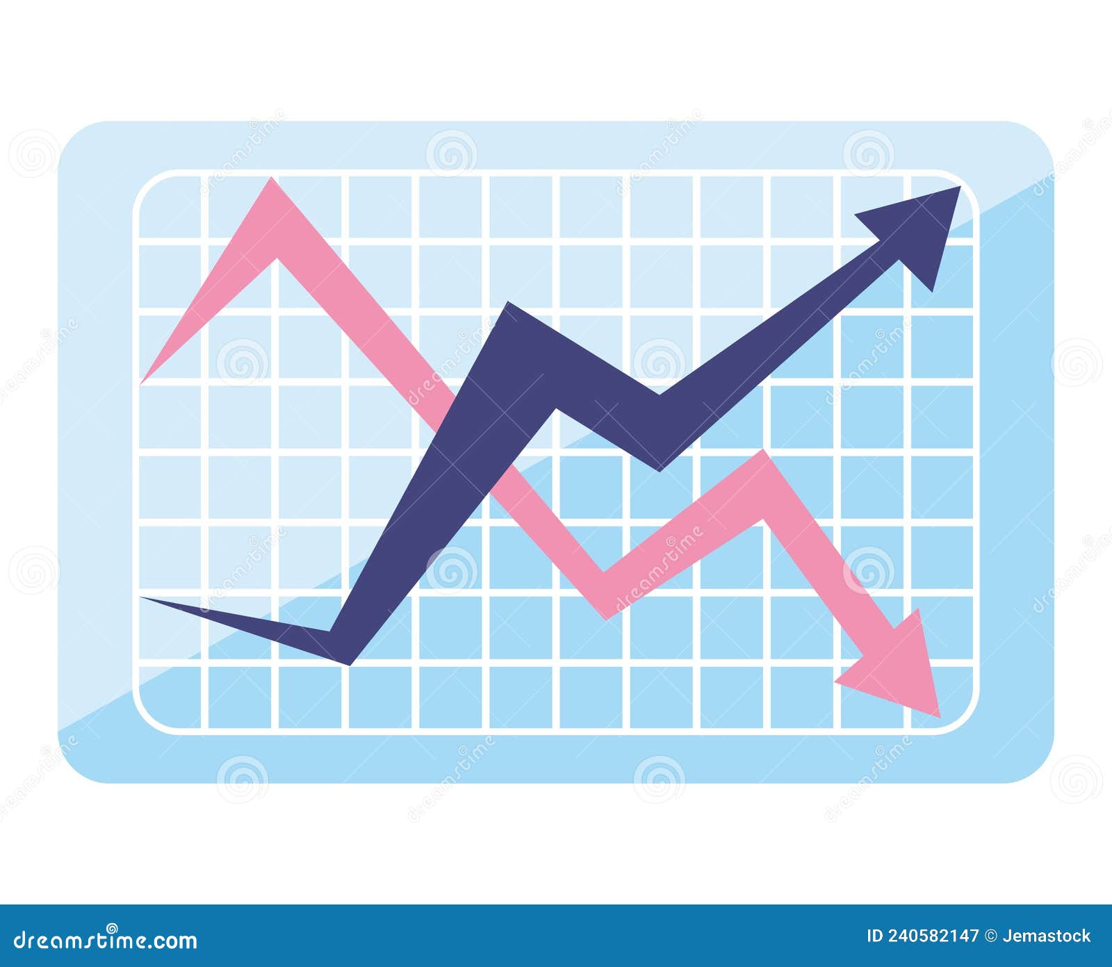 Statistics Arrows Infographics Stock Vector - Illustration of arrows ...