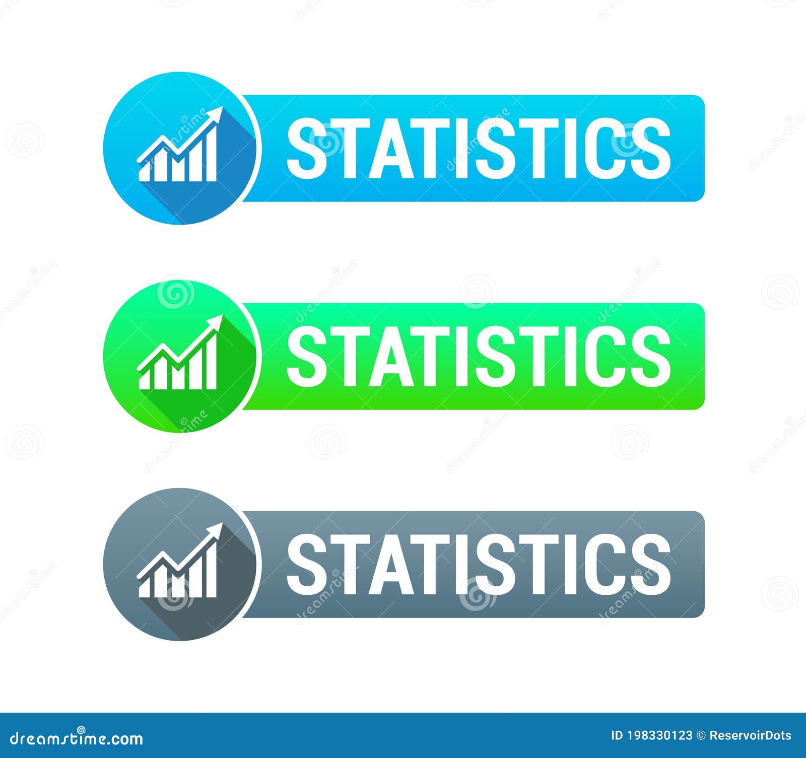 Statistics Banner Vector stock vector. Illustration of icon - 198330123