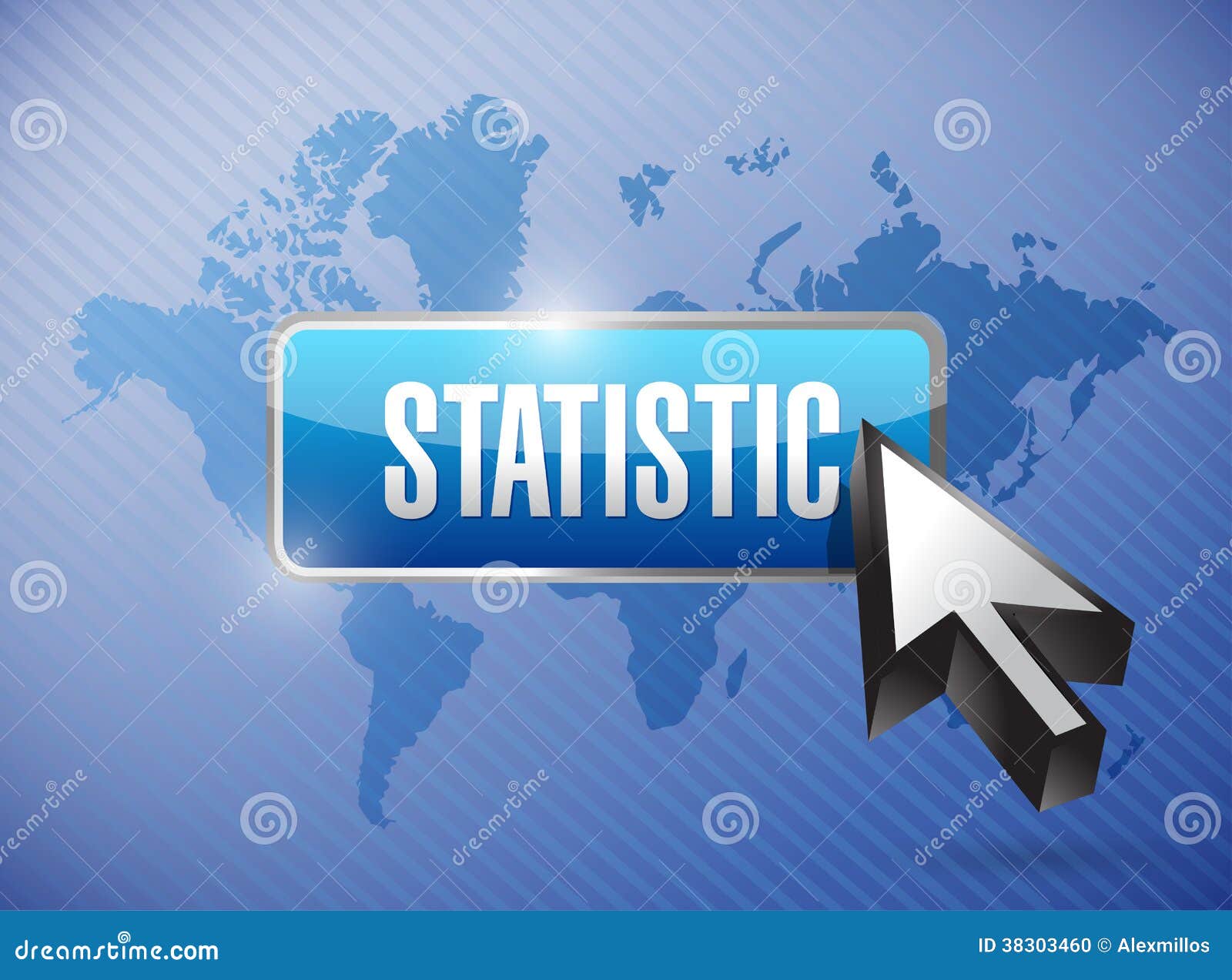 Statistics Button Illustration Design Stock Illustration - Illustration ...
