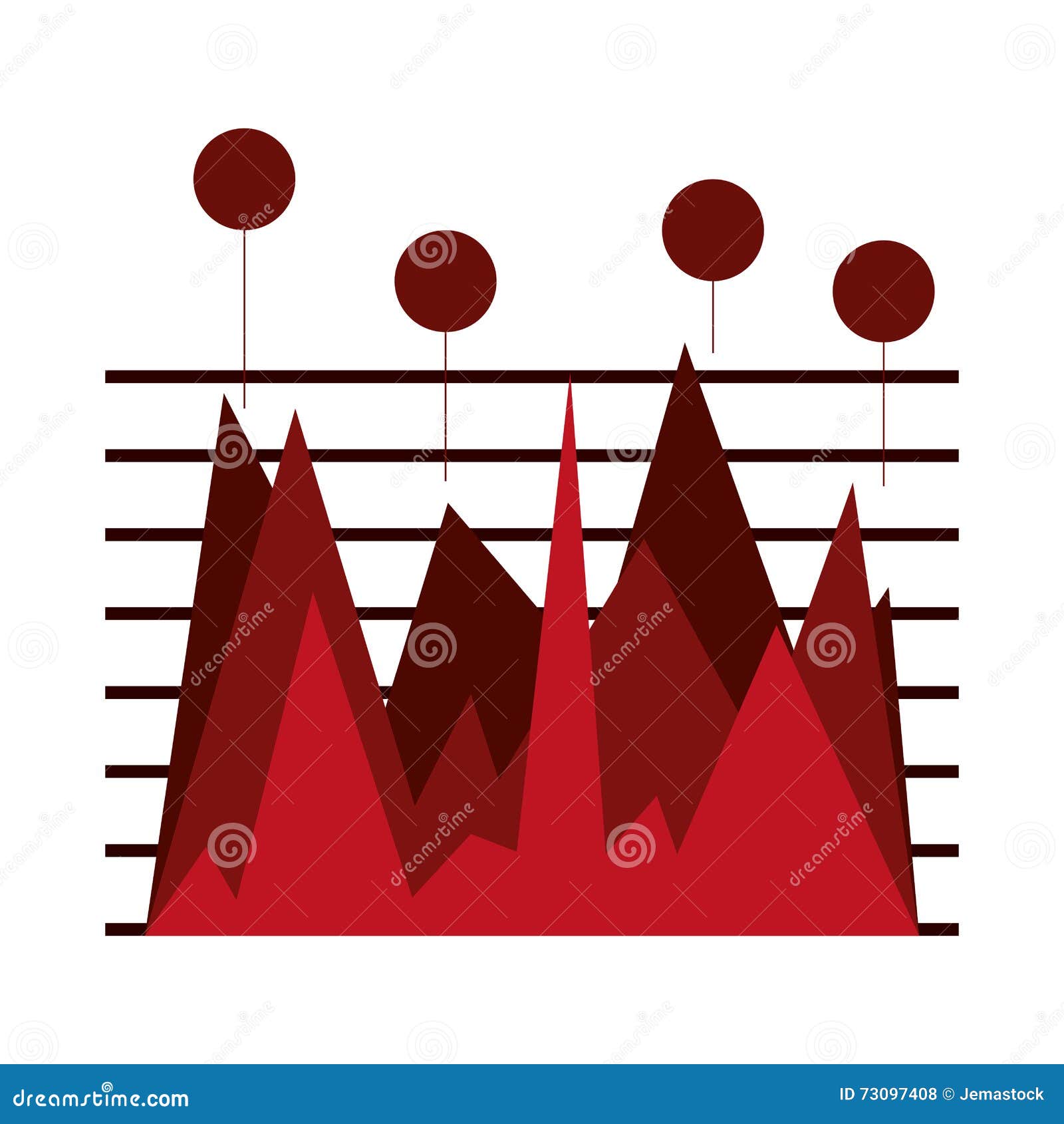 Statistics Chart , Vector Illustration Stock Illustration ...
