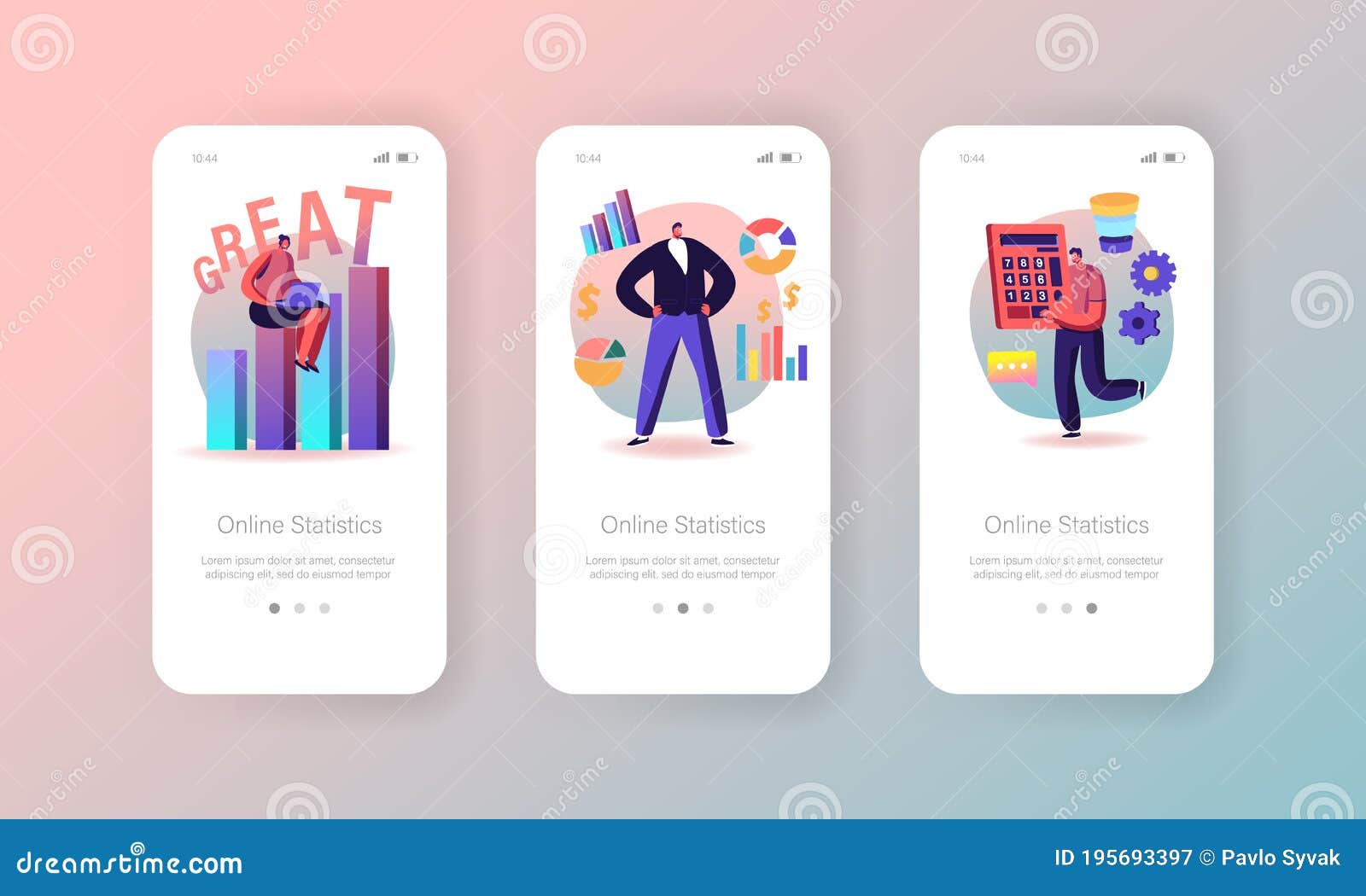 Big Data And Mobile Analytics Concept As Illustration With Hand Holding ...