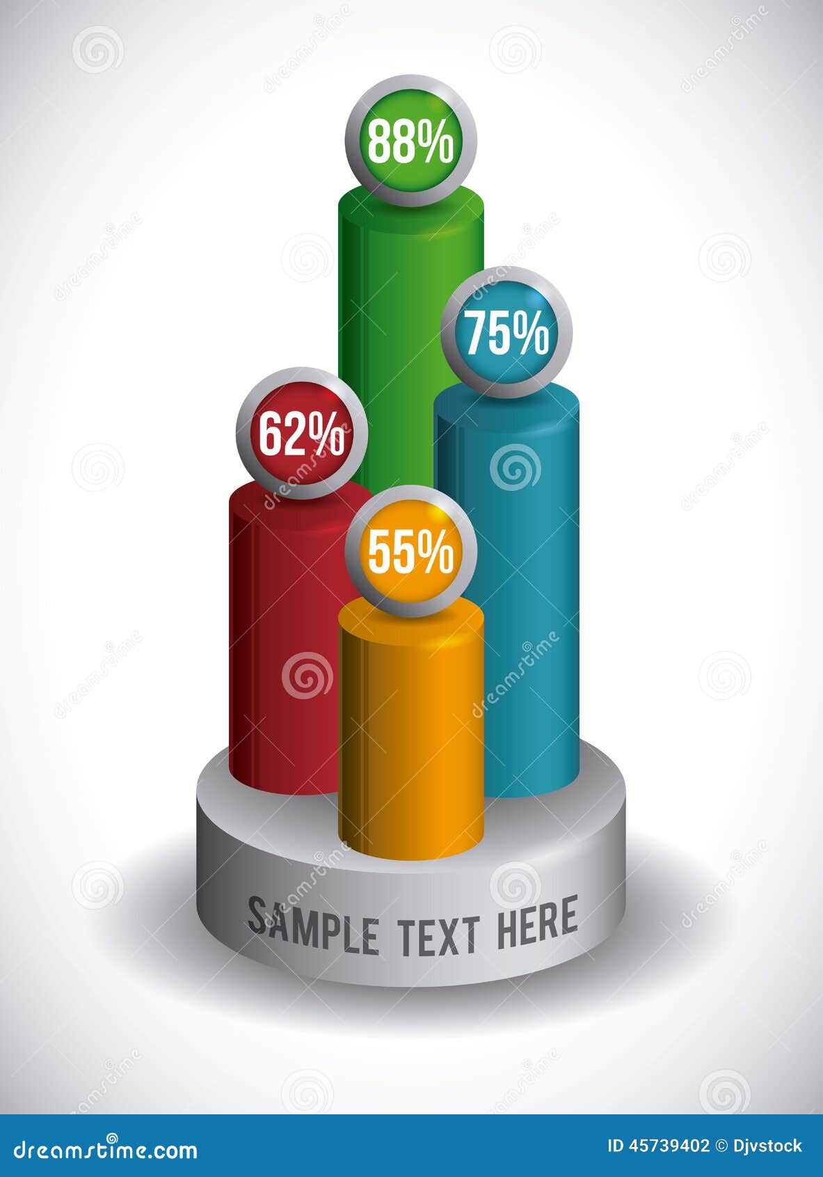 Statistics design stock vector. Illustration of info - 45739402