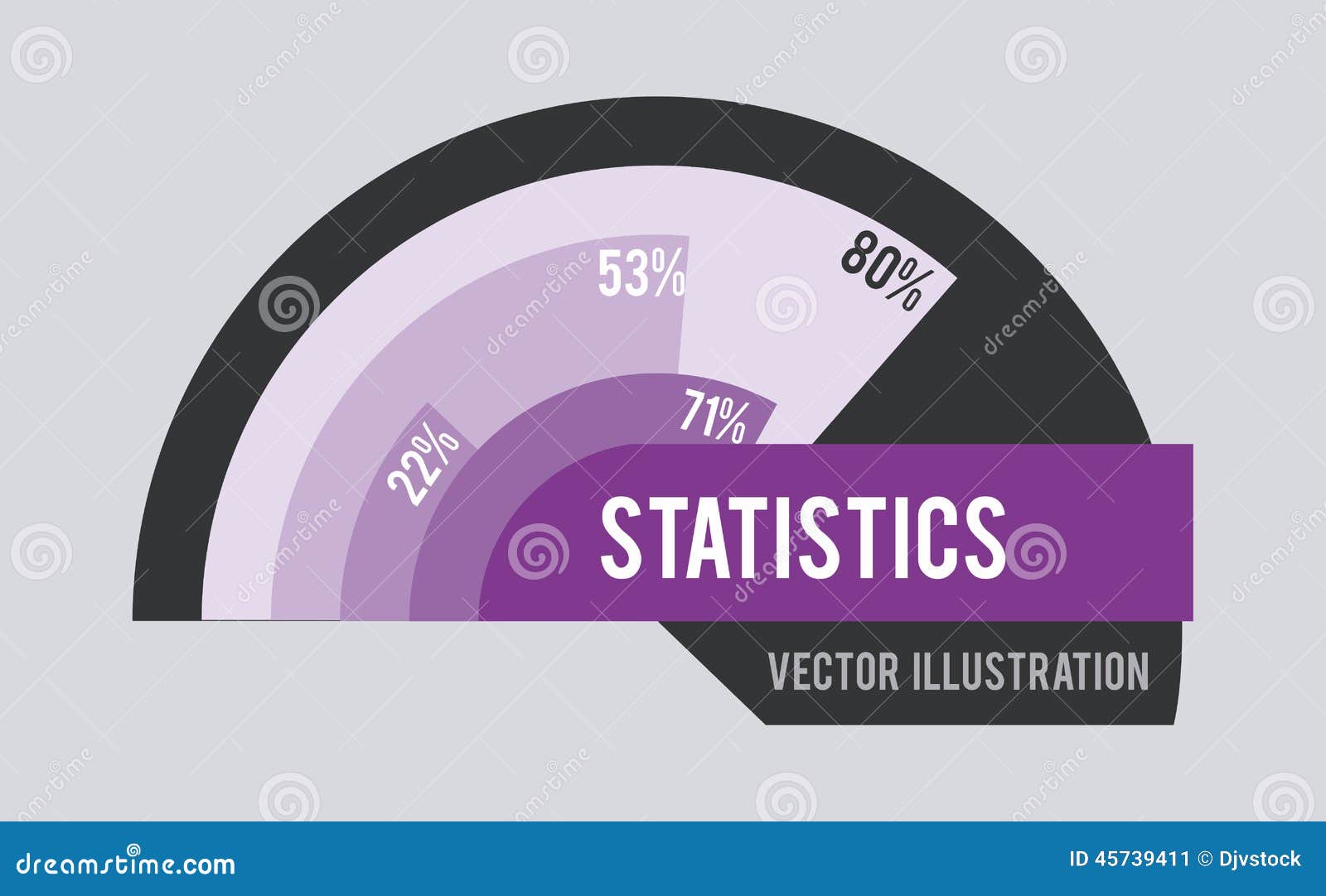 Statistics design stock vector. Illustration of icons - 45739411