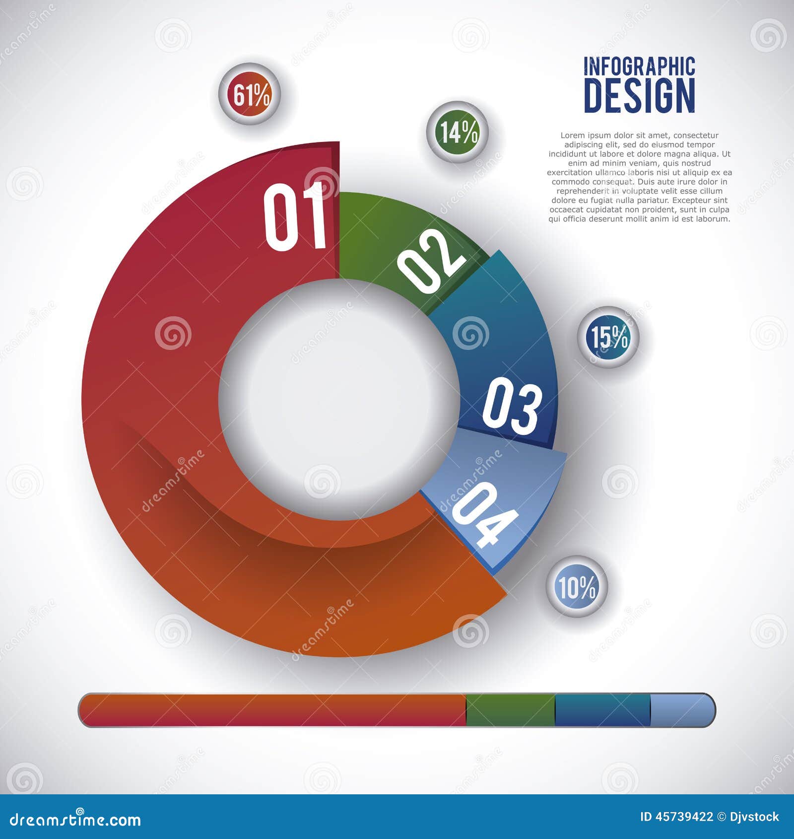 Statistics design stock vector. Illustration of business - 45739422