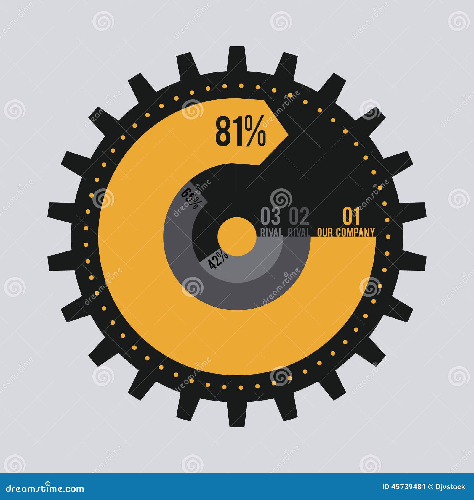 Statistics design stock vector. Illustration of info - 45739481