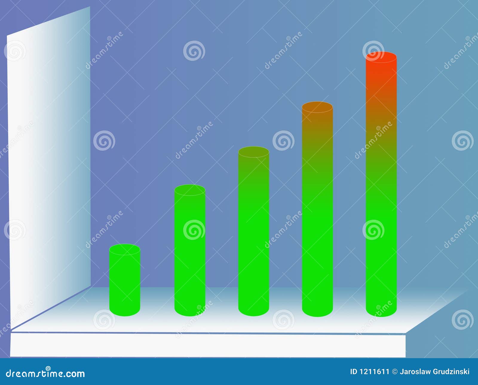 Statistics diagram stock illustration. Illustration of commerce - 1211611
