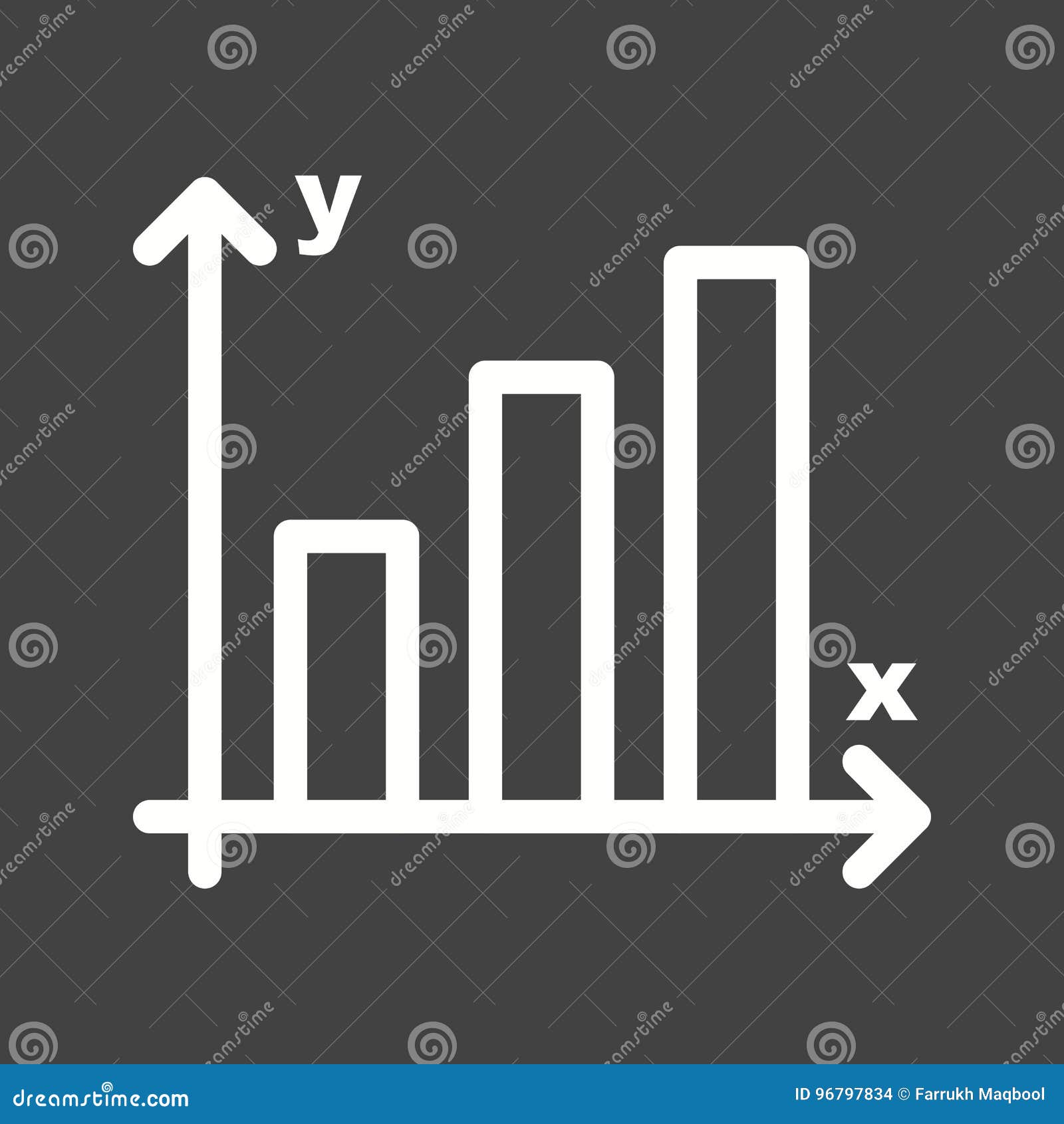 Statistics stock illustration. Illustration of chart - 96797834