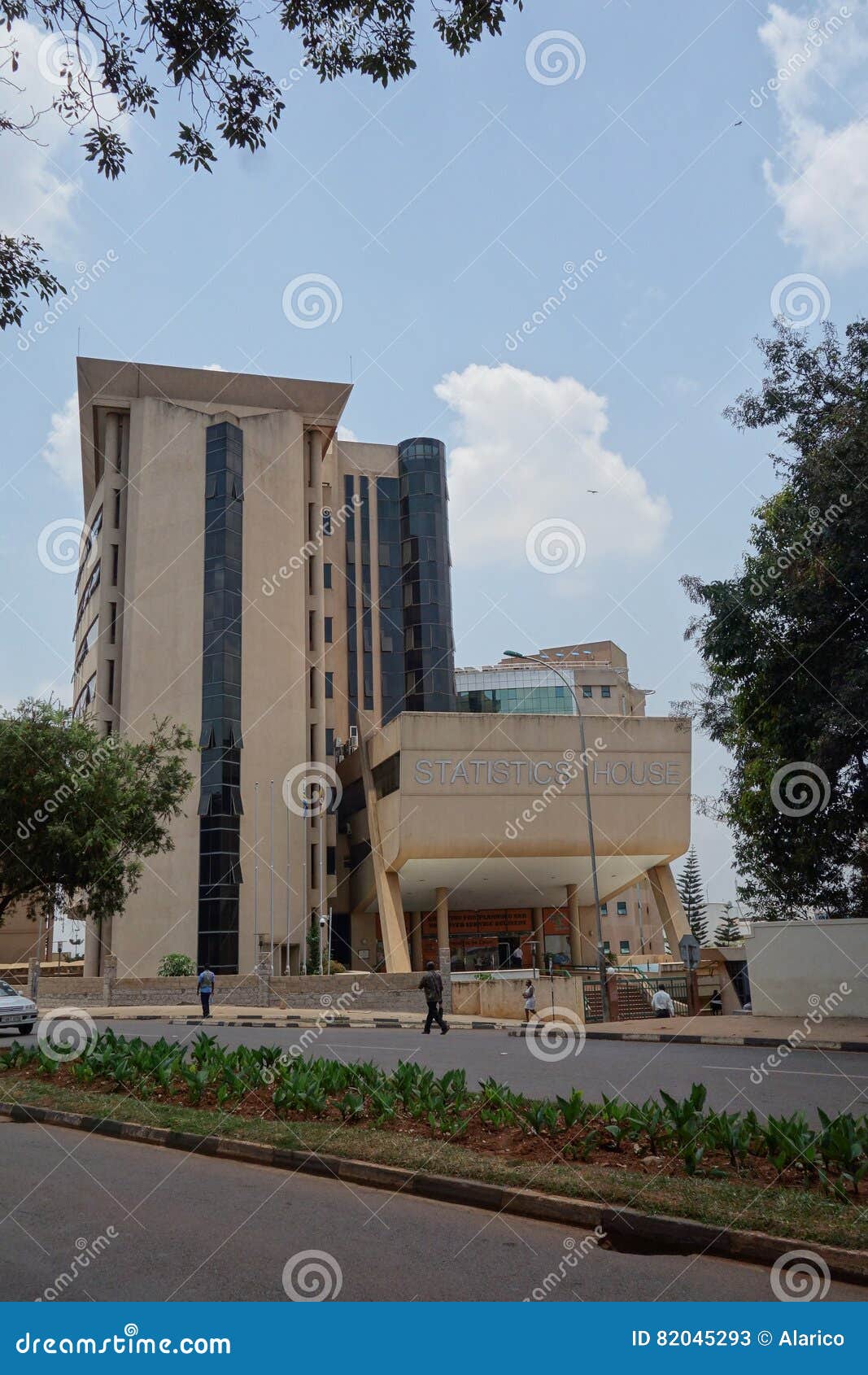 Statistics House in Kampala Editorial Stock Photo - Image of africa ...