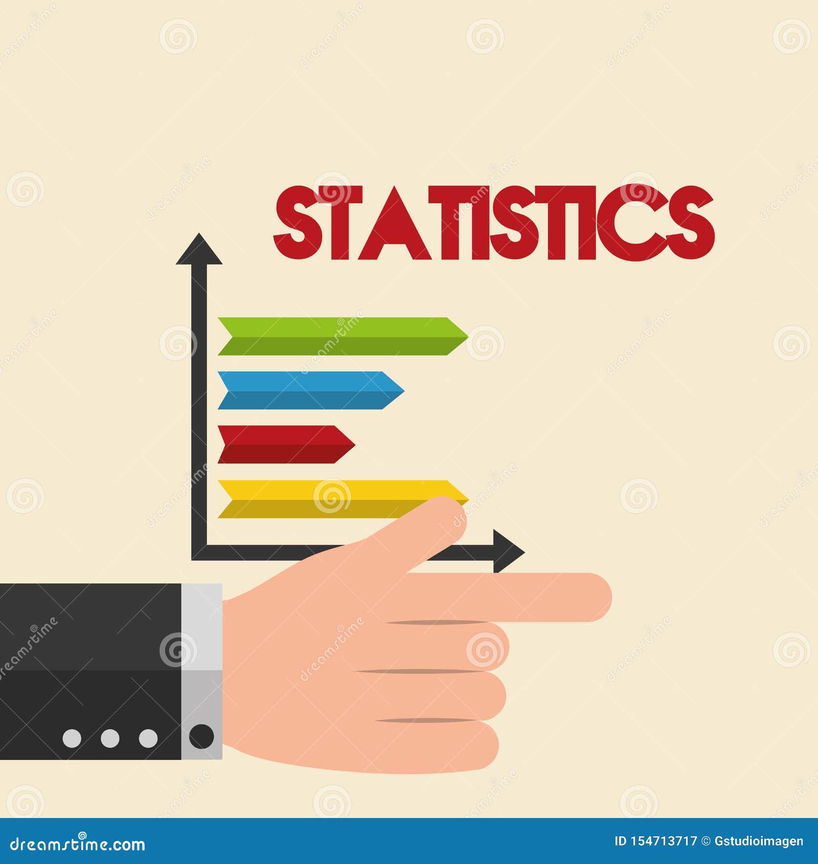 Statistics and Infographic Design Stock Illustration - Illustration of ...