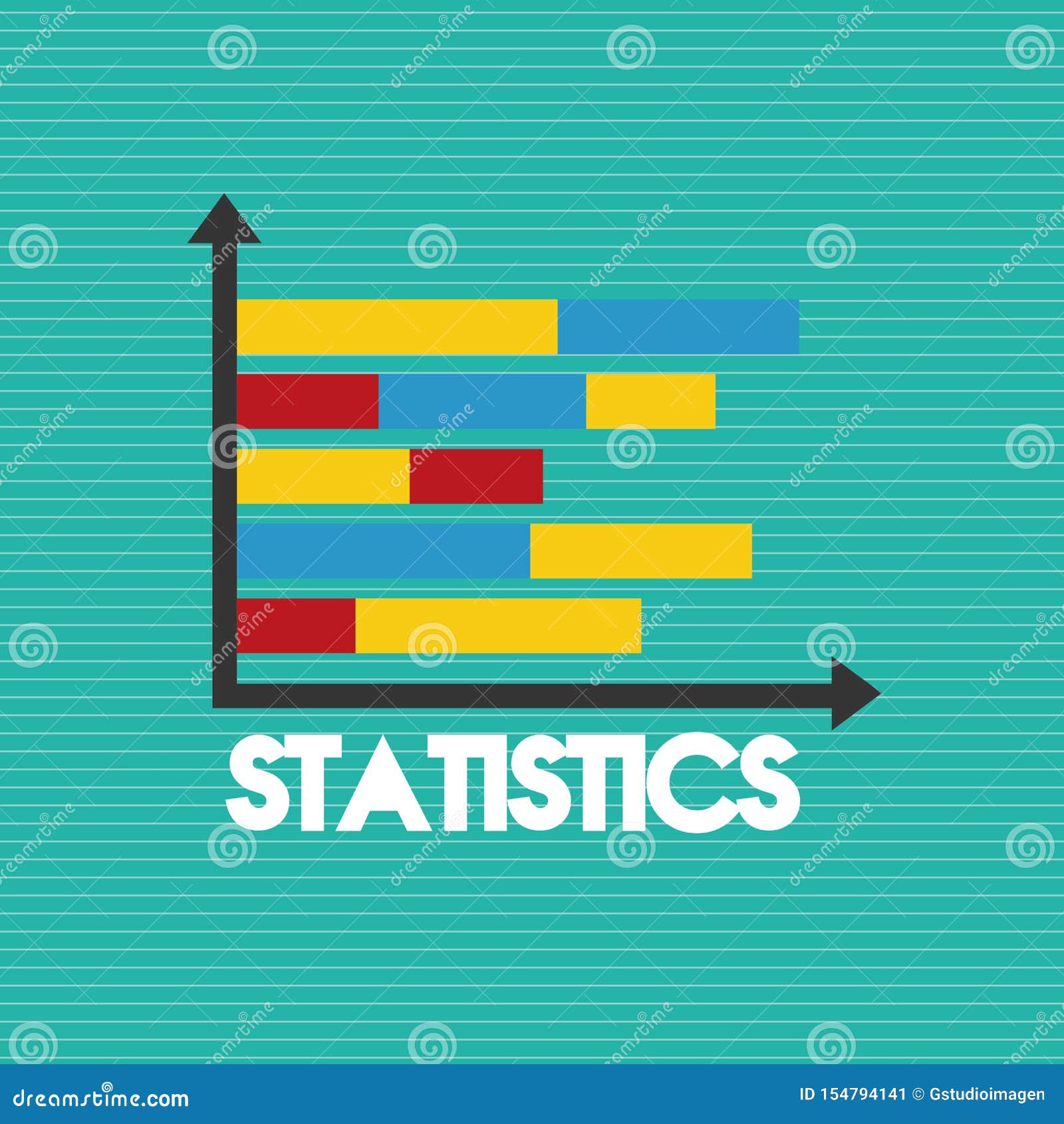 Statistics and Infographic Design Stock Illustration - Illustration of ...