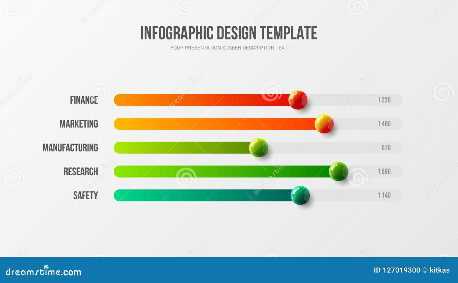 Statistics Information Bar Chart Design Graphic Visualization Template ...