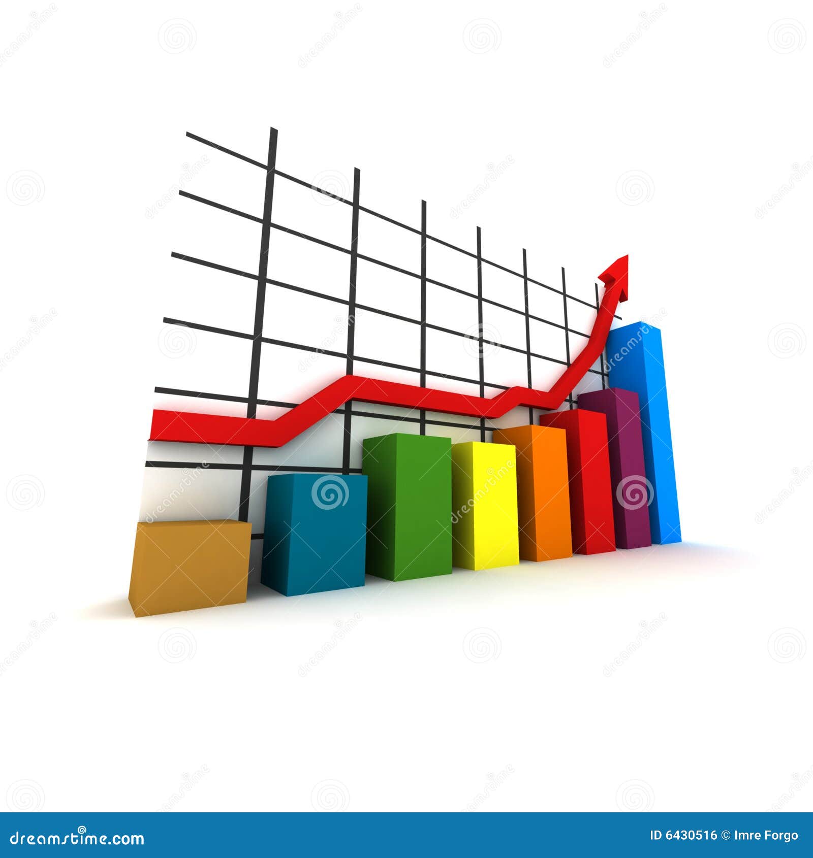 Statistics - Multicolor Diagram Stock Illustration - Illustration of ...