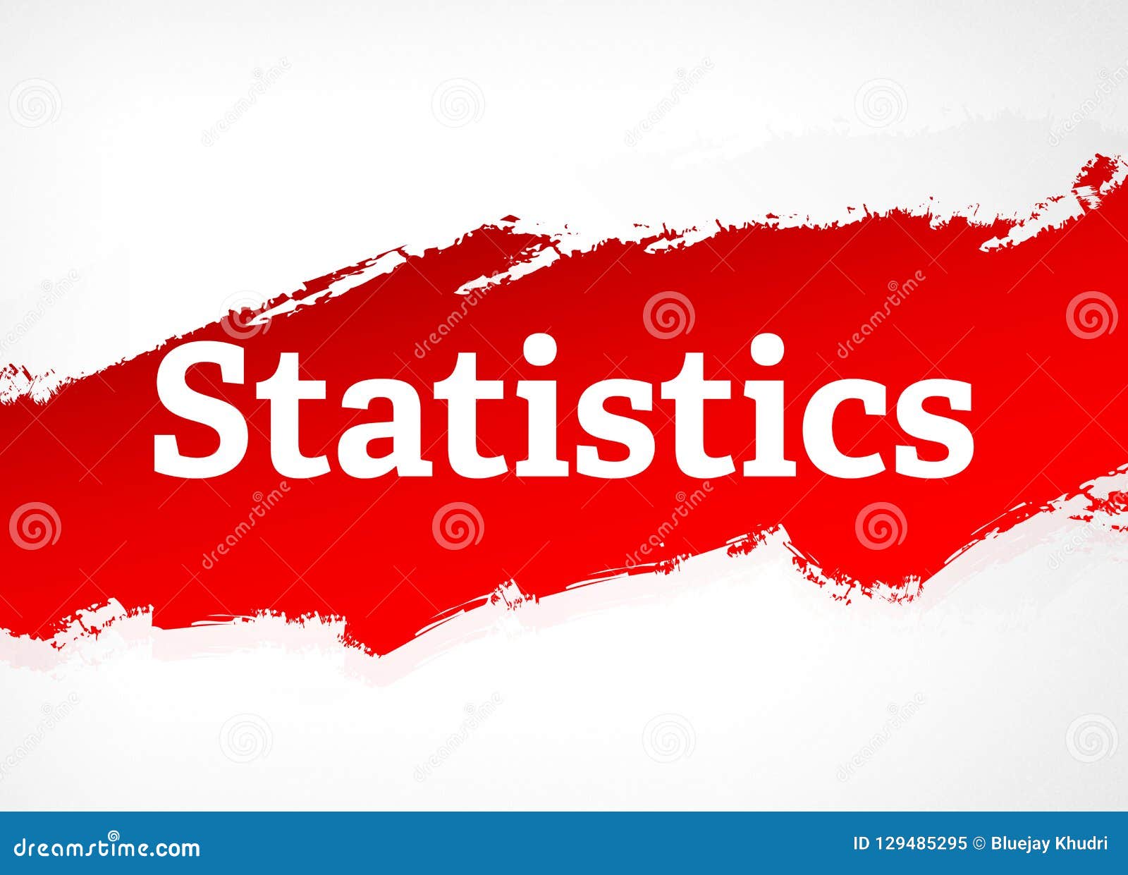 Statistics Red Brush Abstract Background Illustration Stock ...