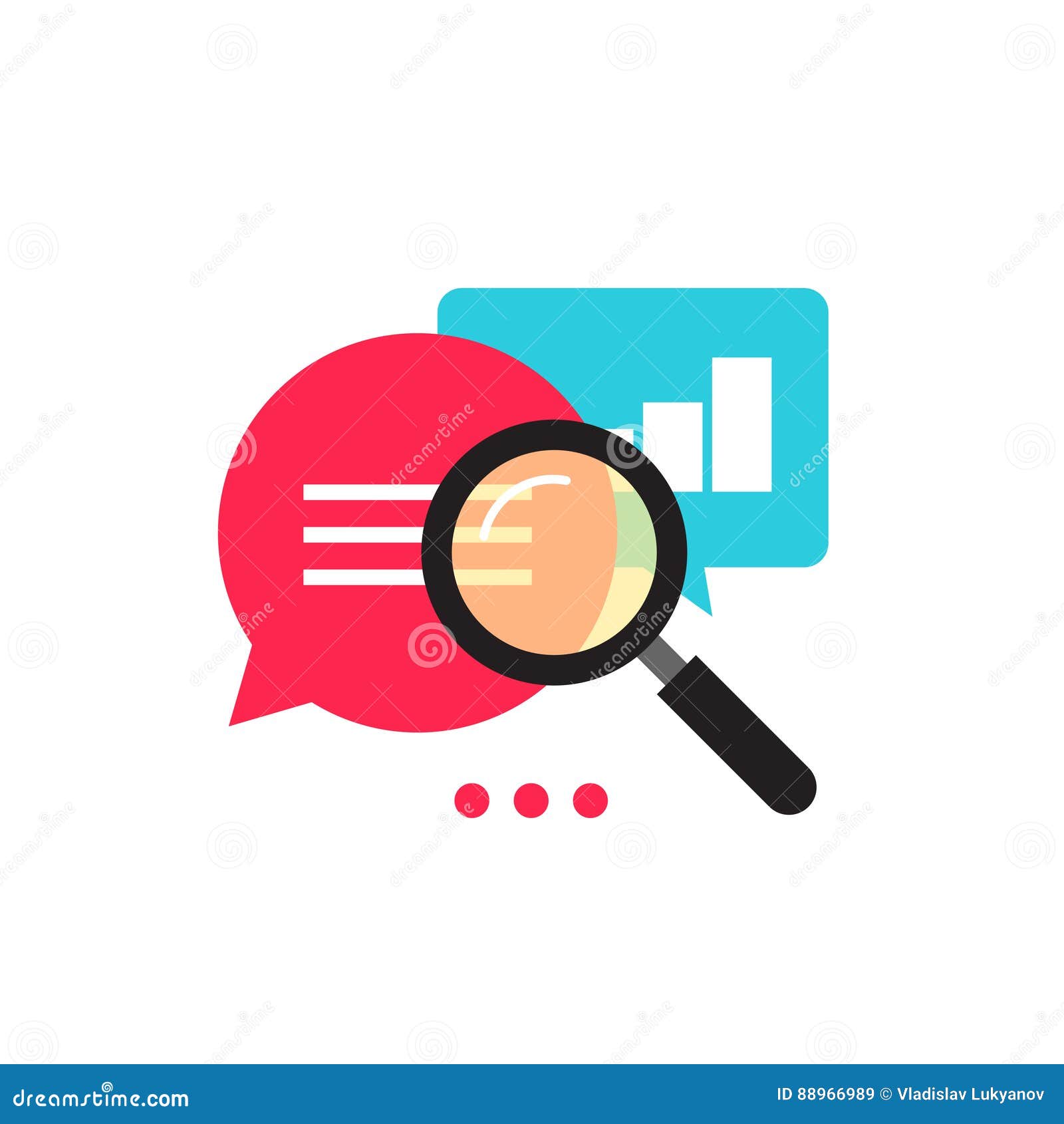 Statistics Research Icon Vector, Flat Style Analysis Data with Growth ... Statistics Research Icon Vector, Flat Style Analysis Data with Growth ...
