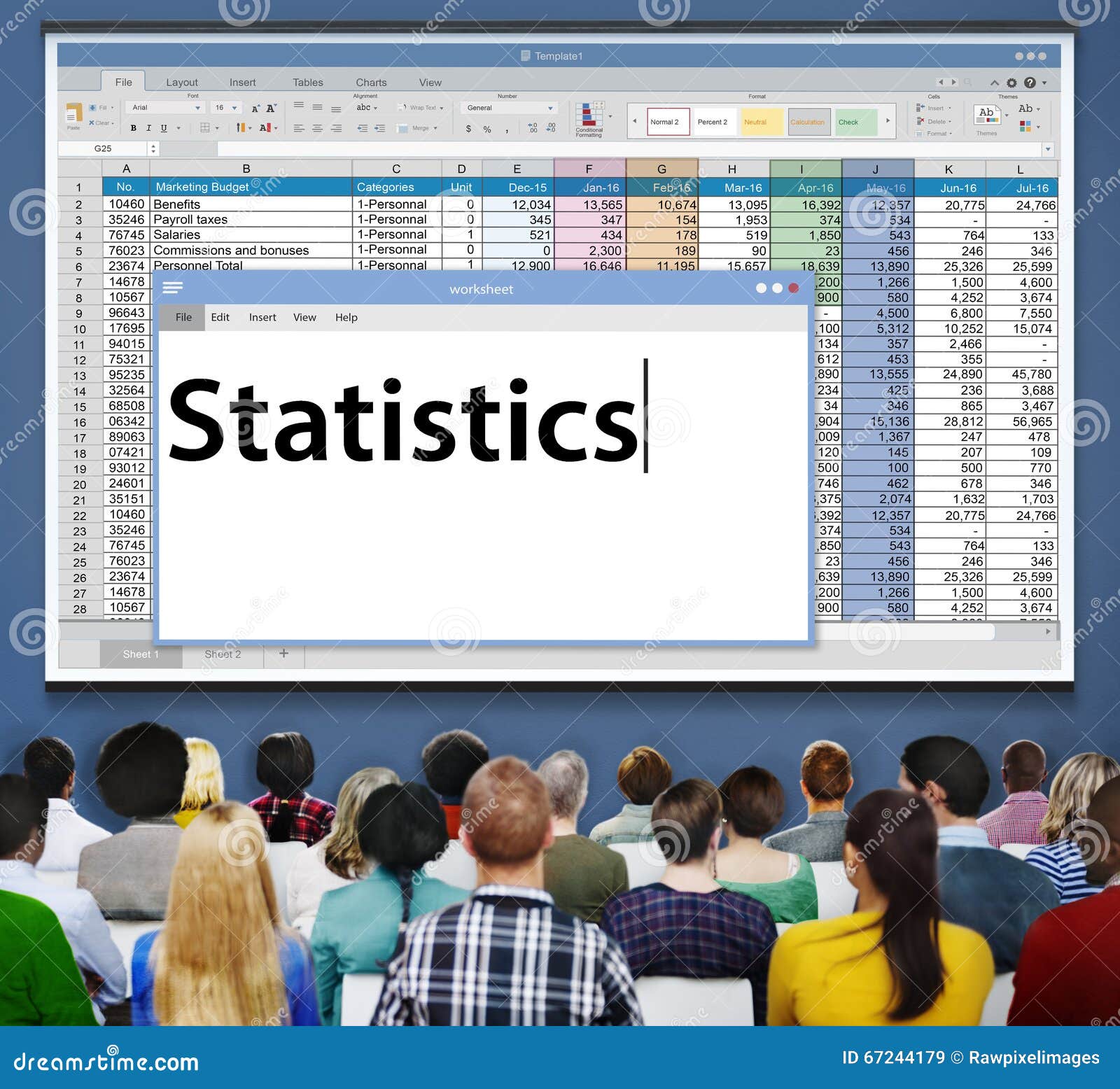 Statistics Stats Analysis Research Economic Financial Concept Stock ...